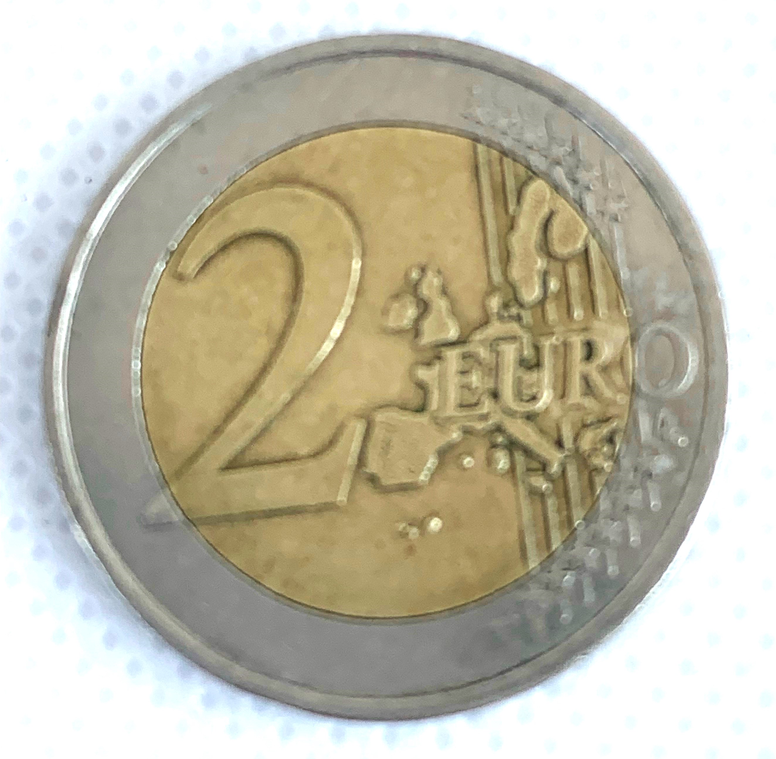 FRANCE 2 EURO COIN, 2000 VERY GOOD CONDITION | Property Room