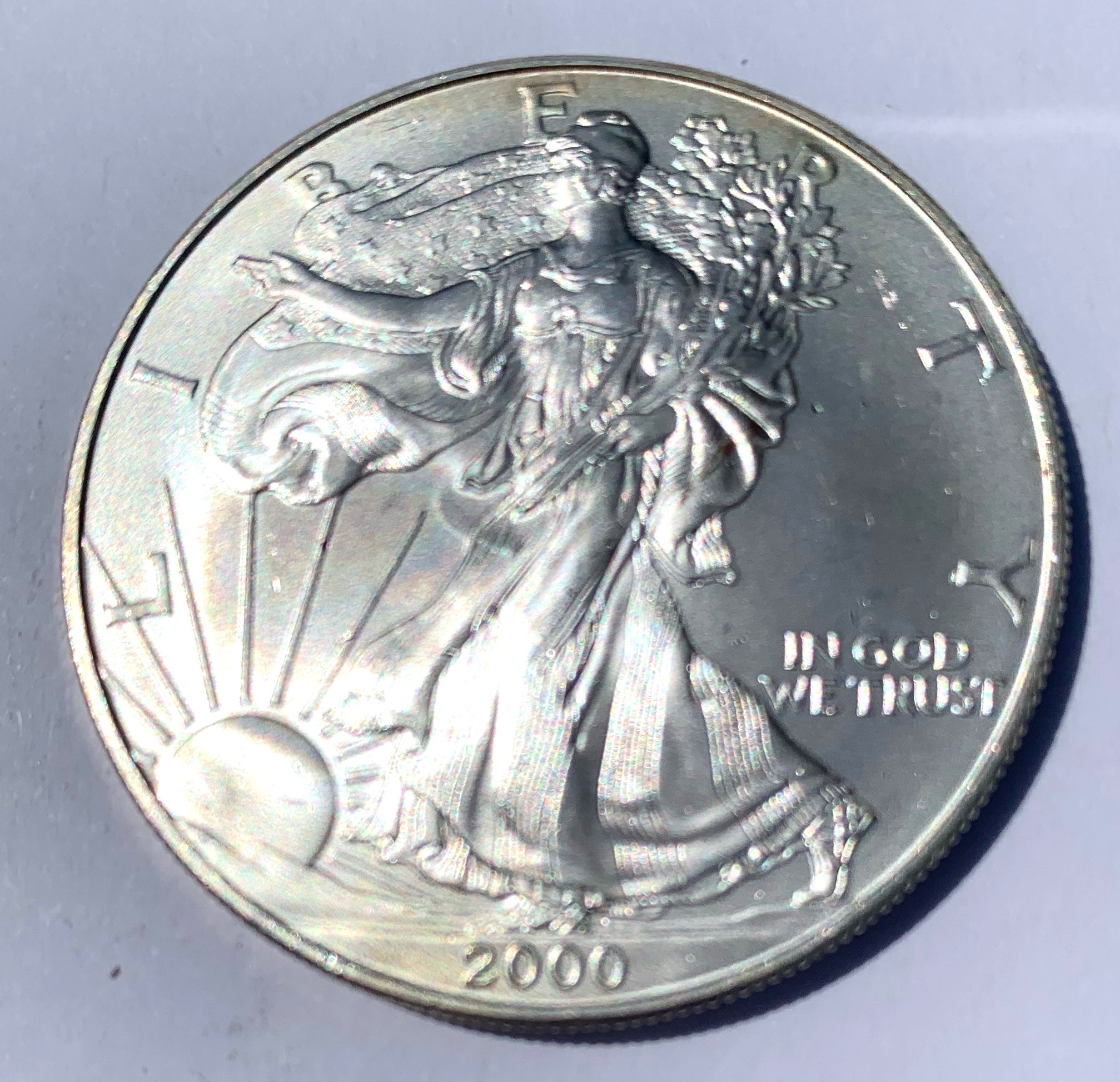 2000 AMER SILVER EAGLE | Property Room