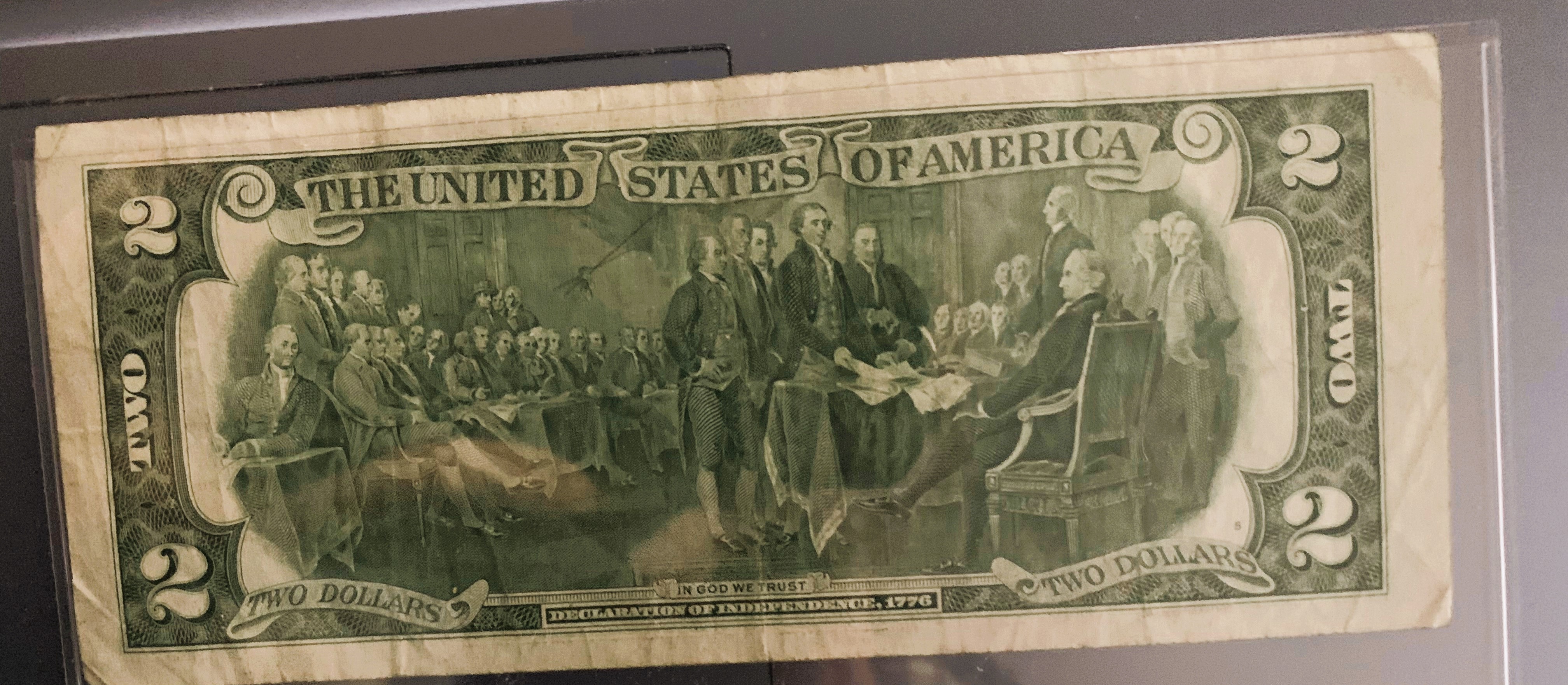 1976 SERIES $2 DOLLAR FEDERAL RESERVE NOTE, INTRODUCED IN CELEBRATION ...