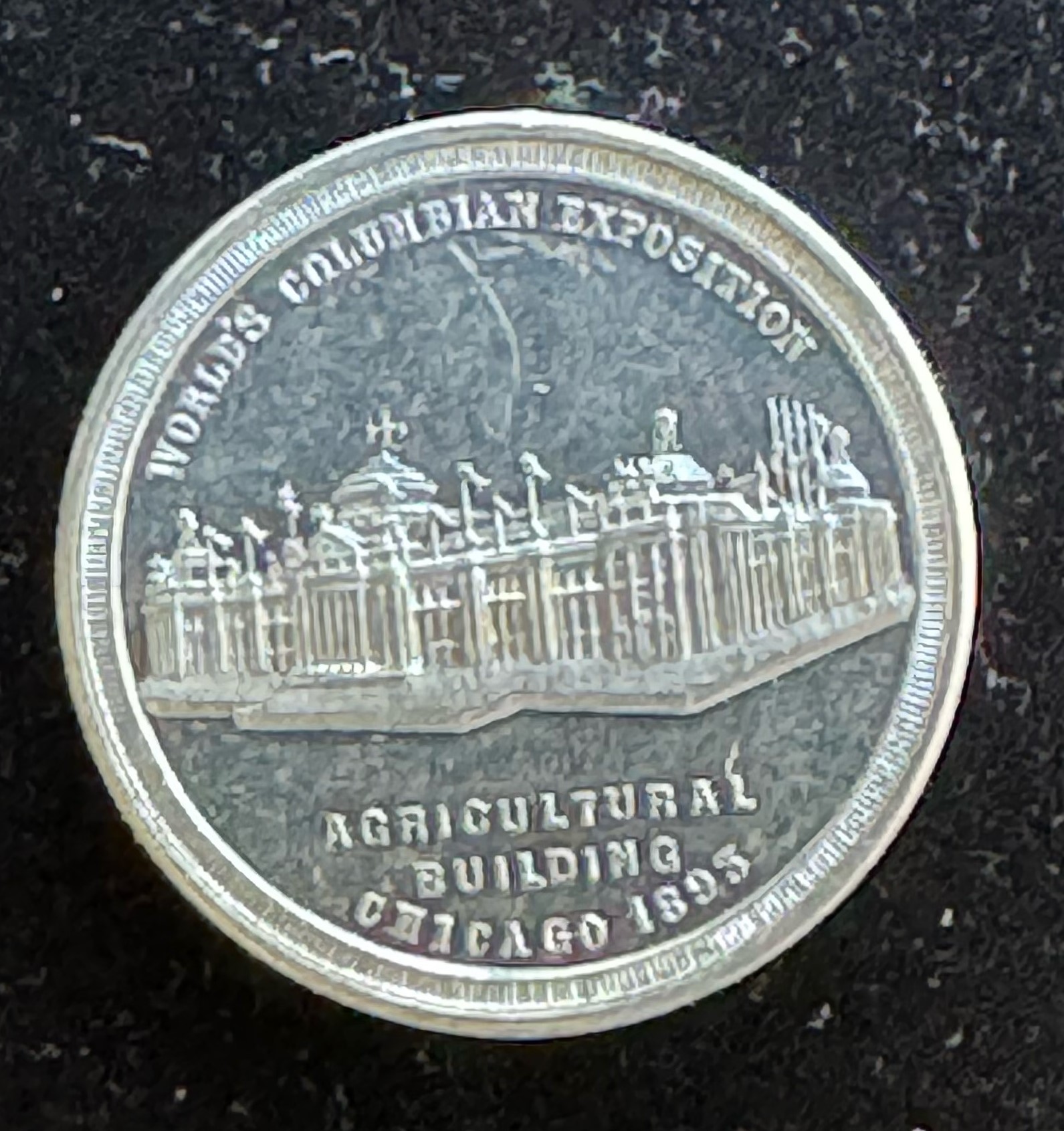 1893 COLUMBIAN CHICAGO WORLDS FAIR TOKEN URUGUAY COIN | Property Room