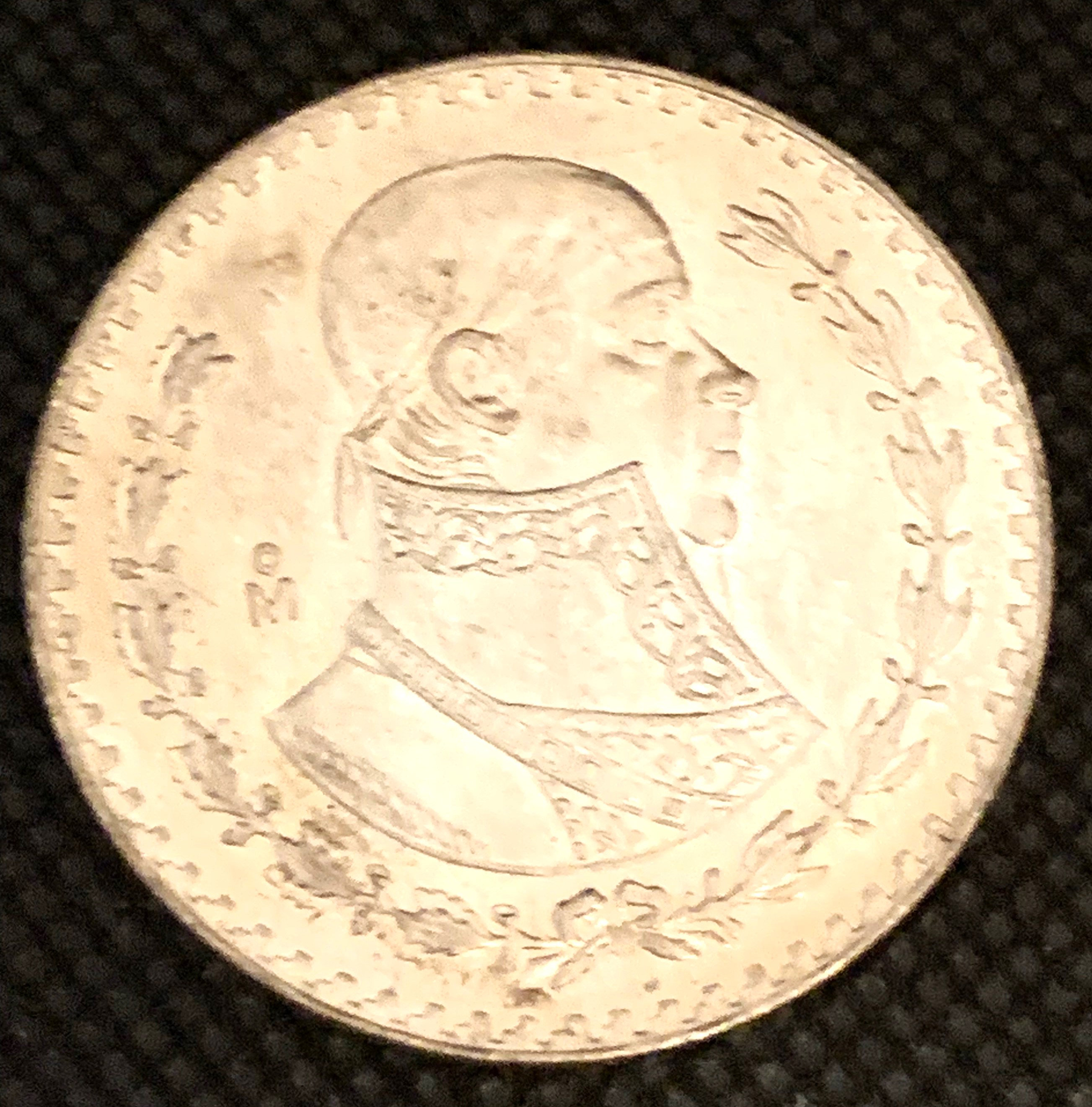 1967 MEXICO 1 PESO SILVER | Property Room