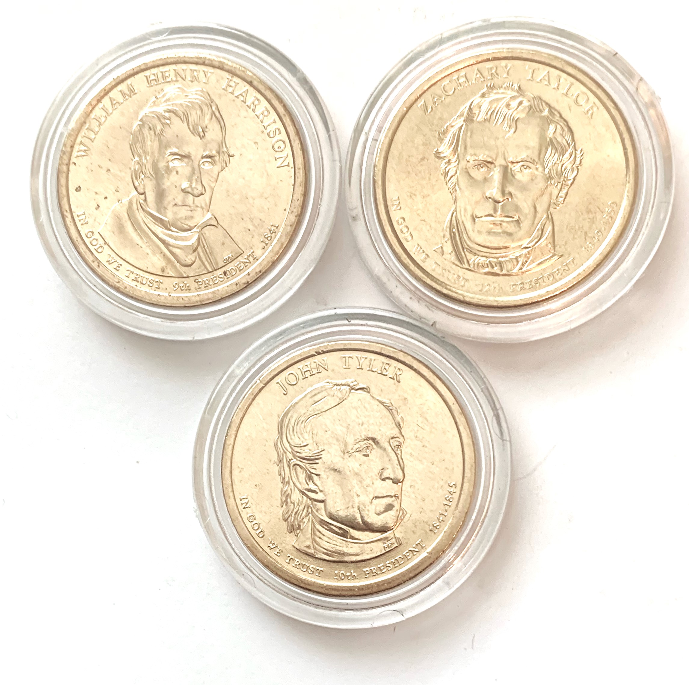 U.S. PRESIDENTIAL DOLLAR COLLECTION (3) COINS | Property Room