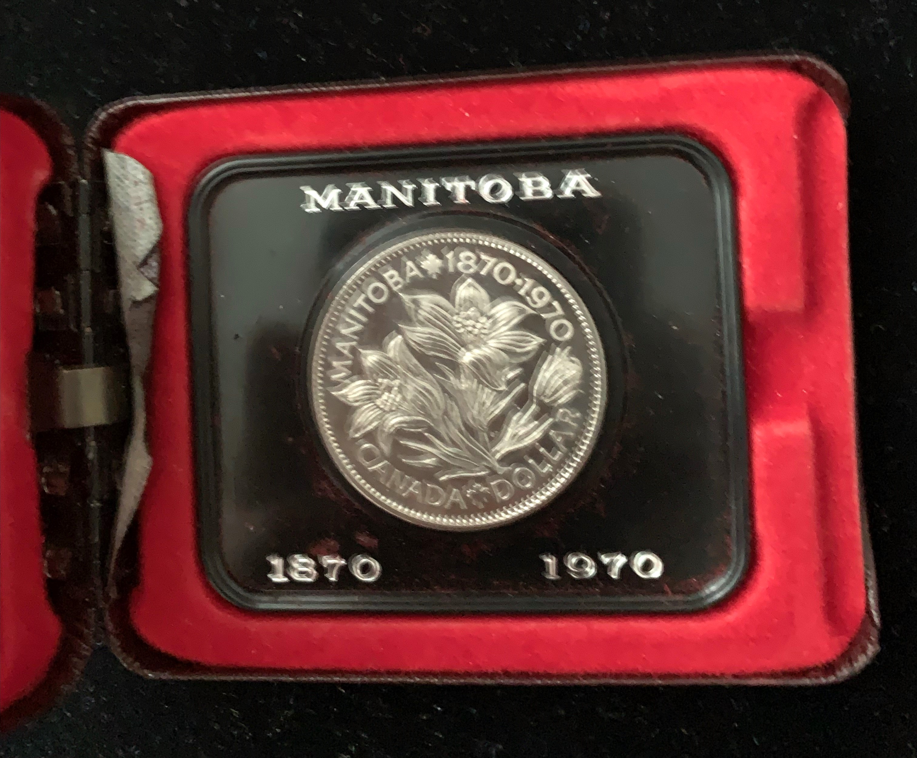 1970 CANADA MANITOBA 1870-1970 COMMEMORATIVE COIN | Property Room
