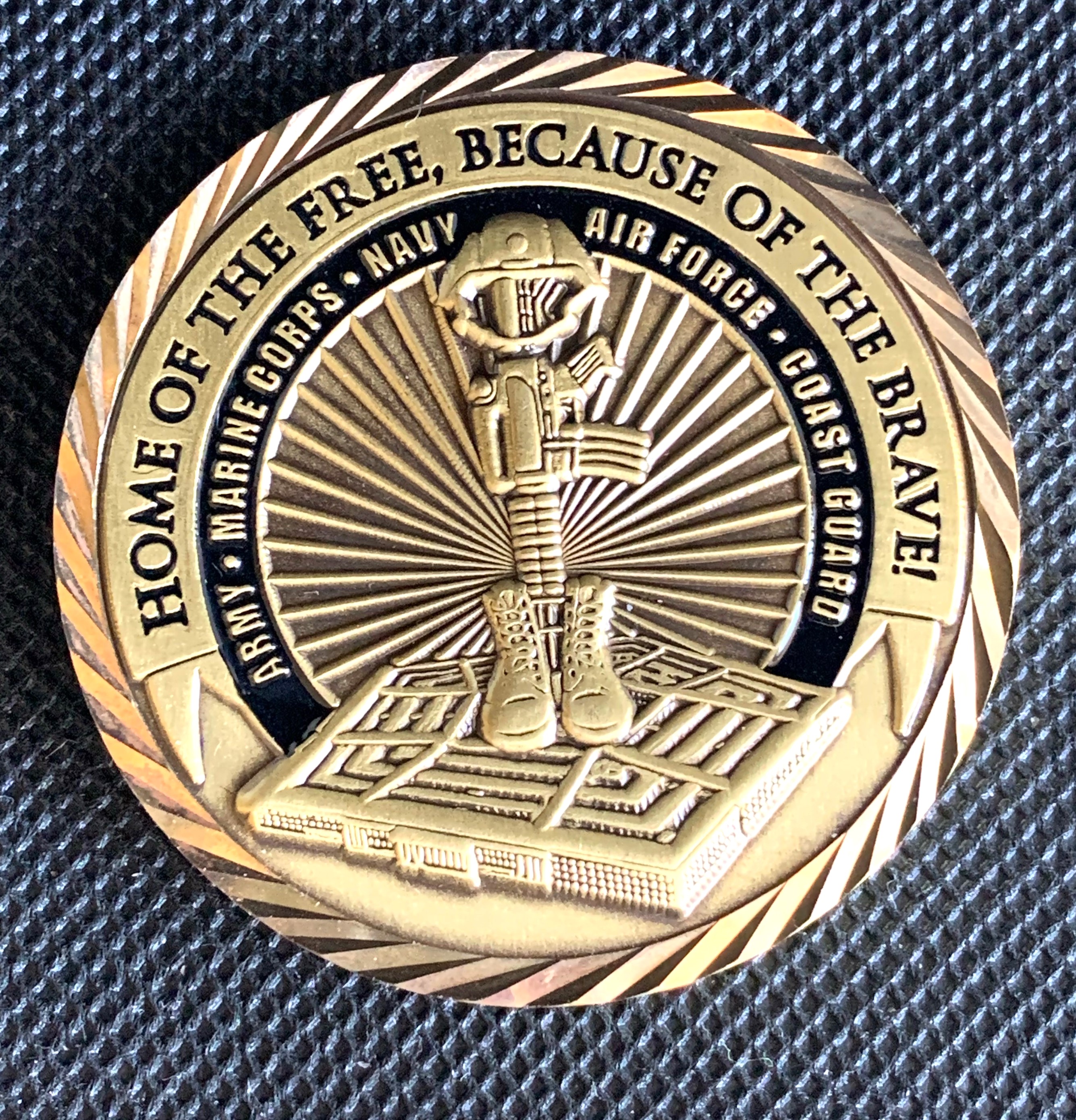 2001 - 2011 10TH ANNIVERSARY NEVER FORGET 9-11 UNC MEDALLION | Property ...