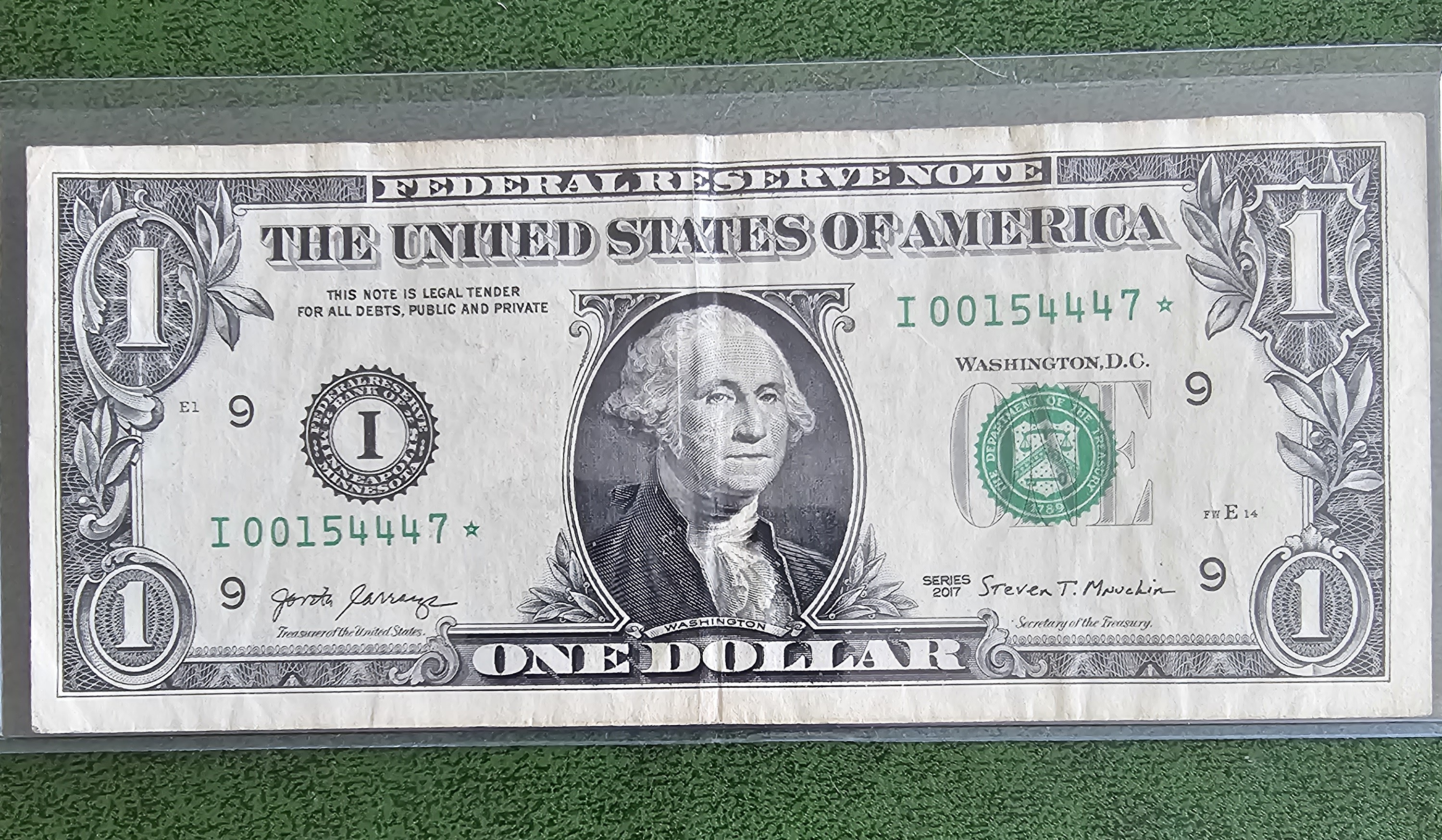 Series of 2017 $1 Dollar Star Note | Property Room