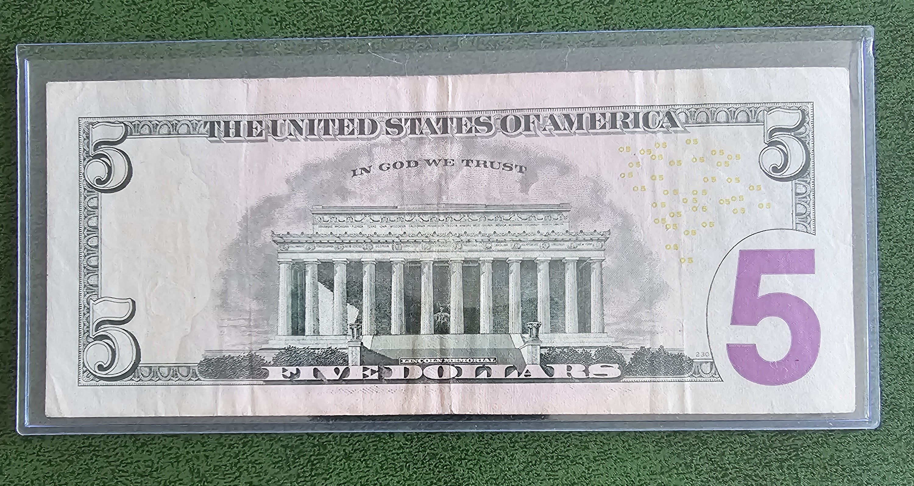 Series of 2013 $5 Star Note | Property Room