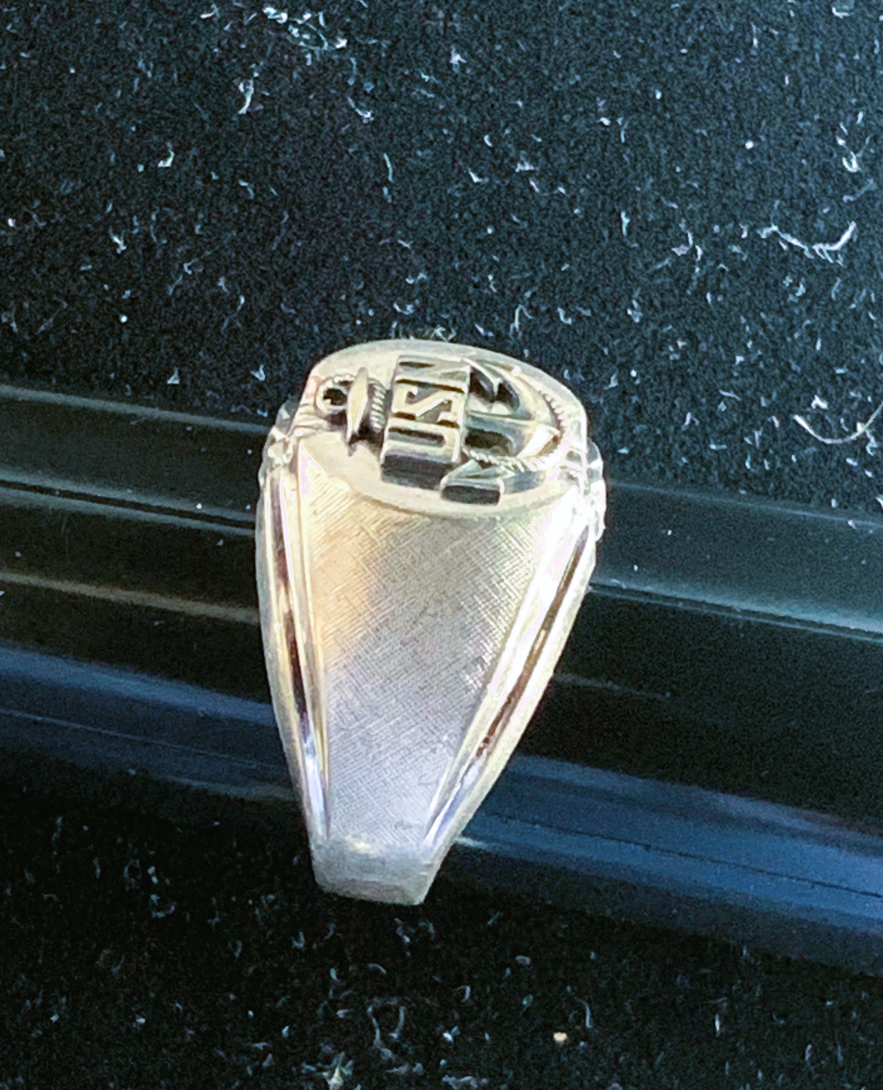 US NAVY RING .925 VINTAGE SOLID STERLING SILVER SIXE 10, NICE ...