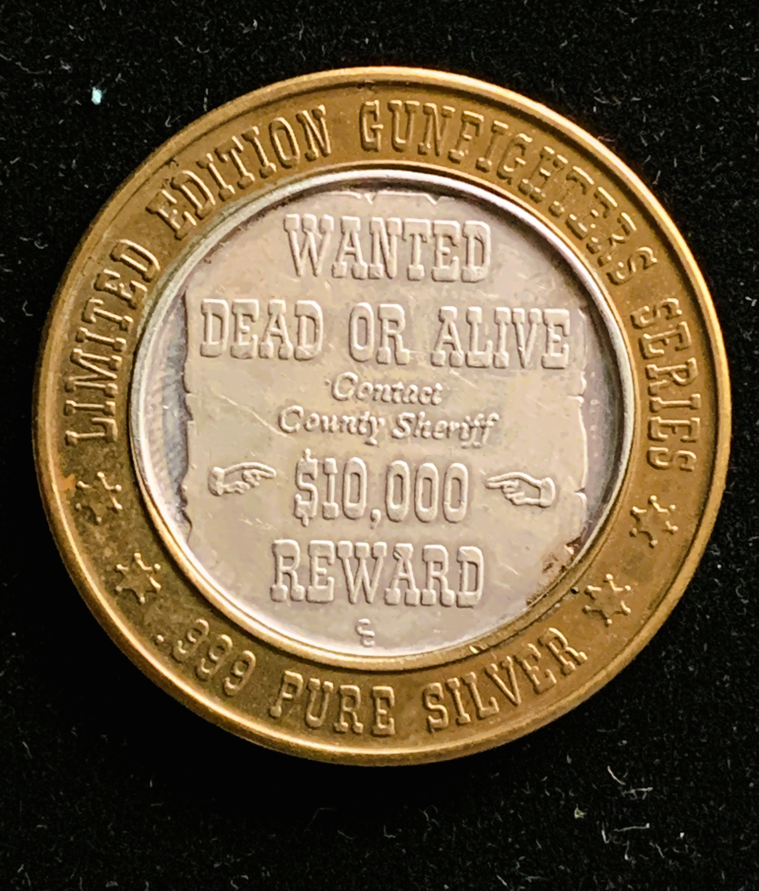 .999 PURE SILVER , LIMITED EDITION GUNFIGHTERS, SUNDANCE KID | Property ...