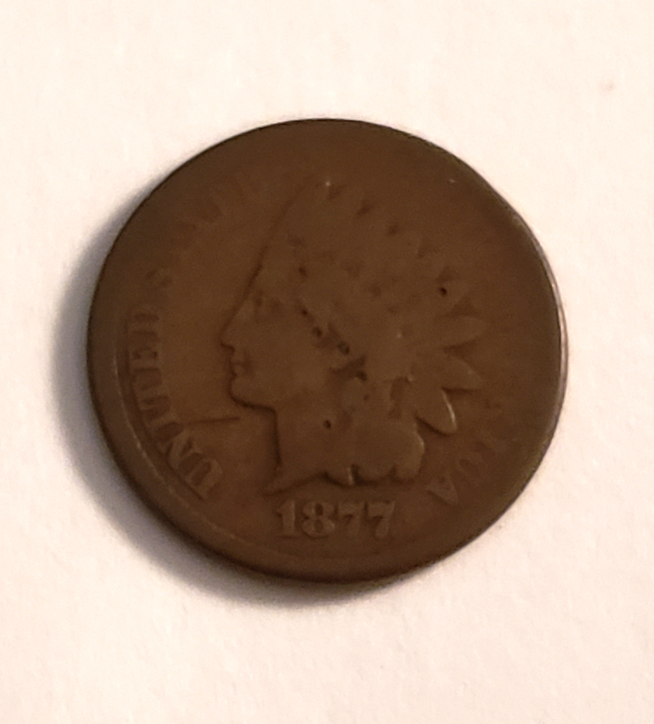 1877 Indian Cent (Key Date) | Property Room