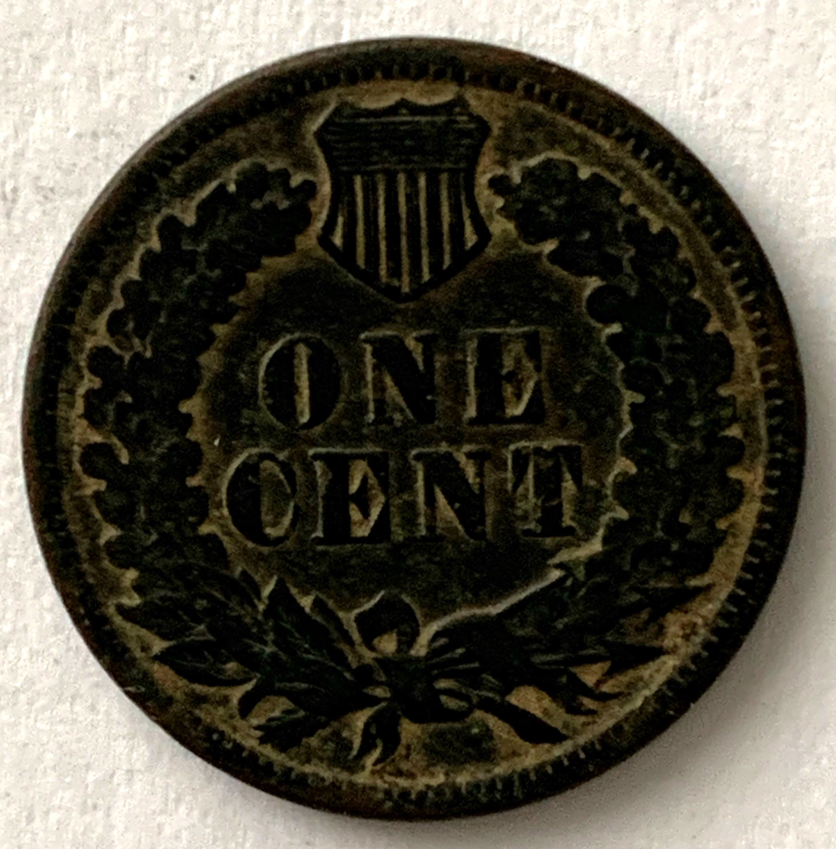 1889 INDIAN HEAD 1 CENT LOTS OF DETAIL | Property Room