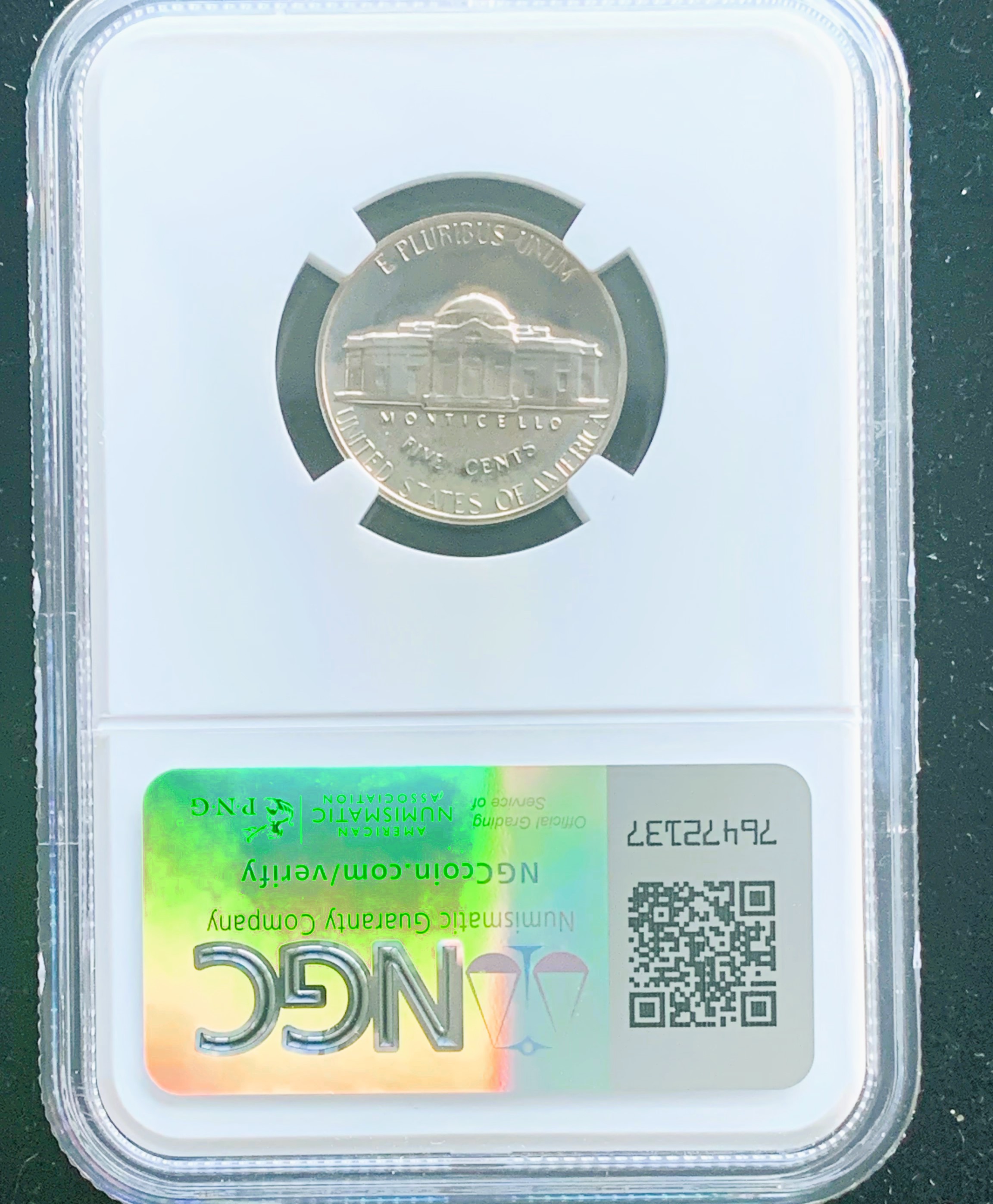 1969-S 5C NGC GRADED PROOF PF 65 COIN IN THE SLAB | Property Room