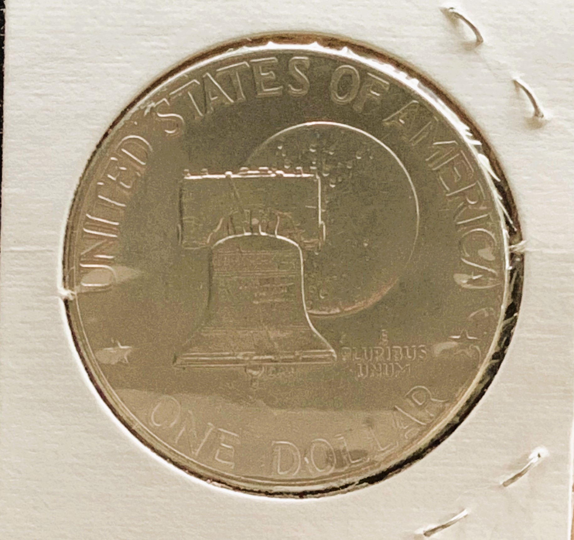 1976-D UNC TYPE 2 EISENHOWER $1 DOLLAR COIN, BRIGHT LUSTER | Property Room