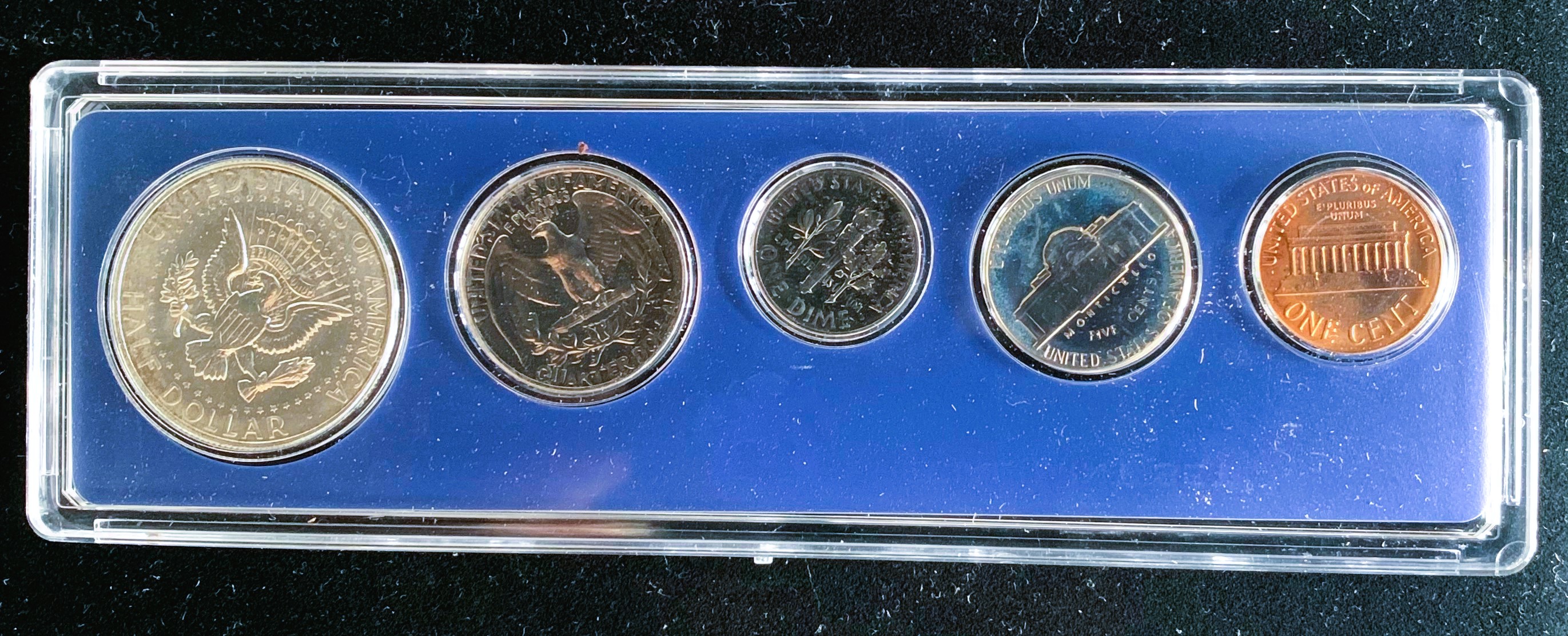 SPECIAL MINT SET, 1966 U.S. SMS BRILLIANT UNCIRCULATED IN ORIG GOV BOX ...