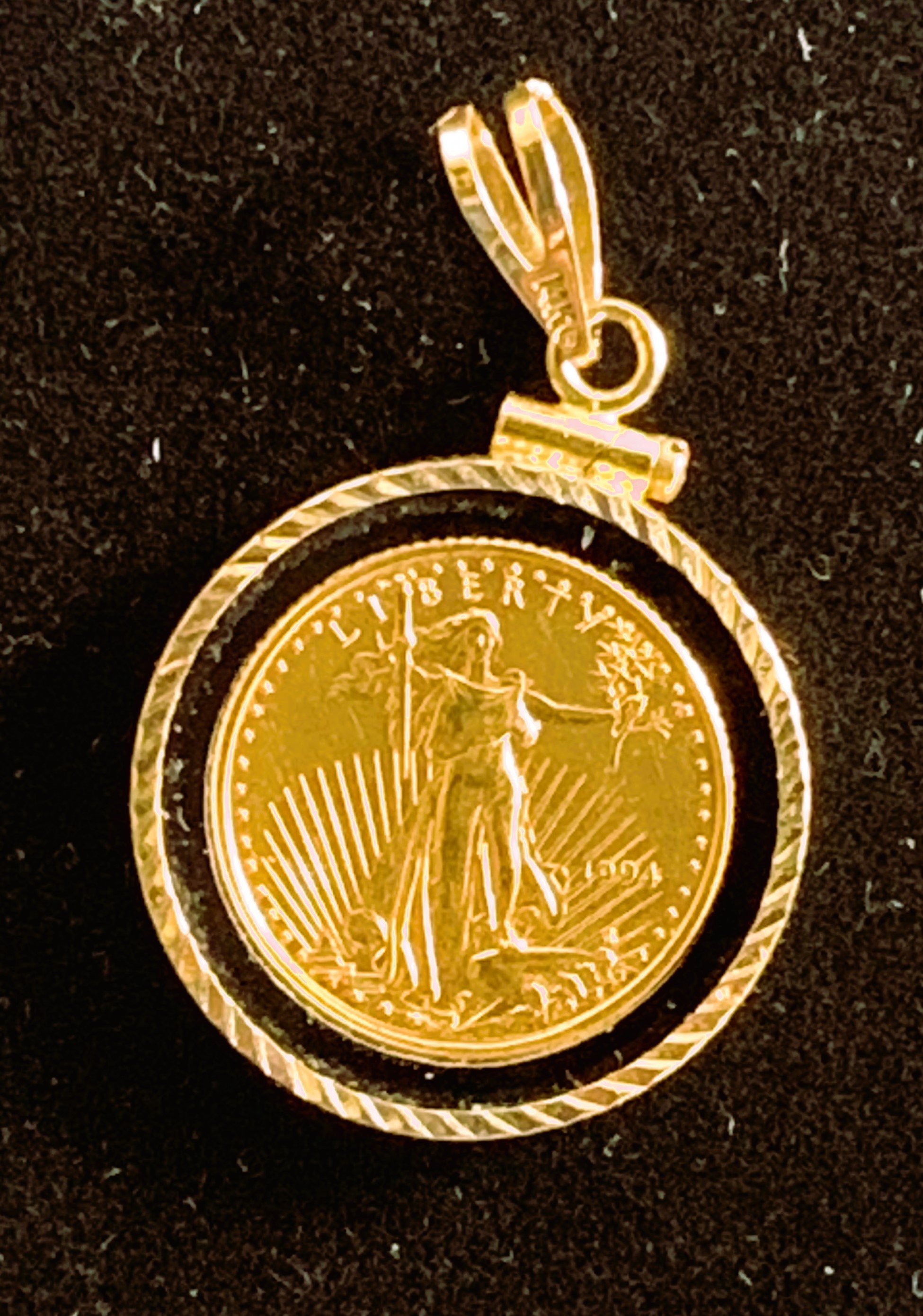 GOLD, 1994 GOLD EAGLE, HIGH GRADE QUALITY COIN 1/10 TROY oz GOLD IN ...