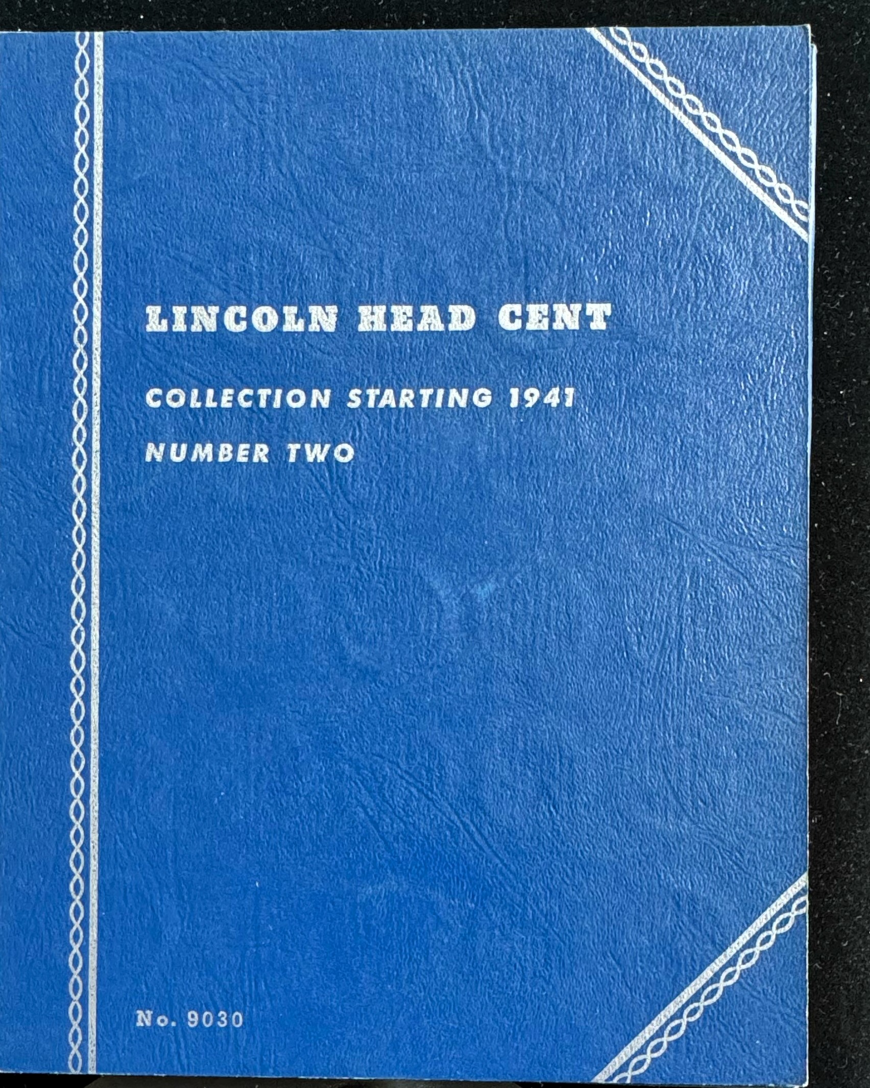 1941 LINCOLN CENT COMPLETE COIN COLLECTION IN WHITMAN BOOK #2 ...