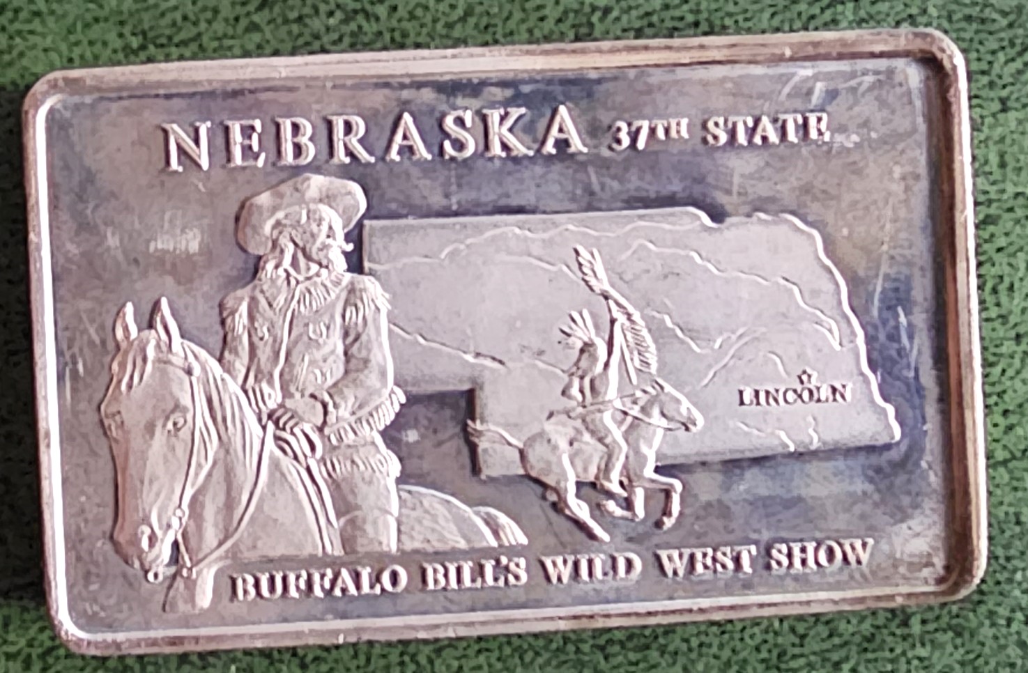 VINTAGE 10.4 OZ STERLING NEBRASKA STATE BAR | Property Room