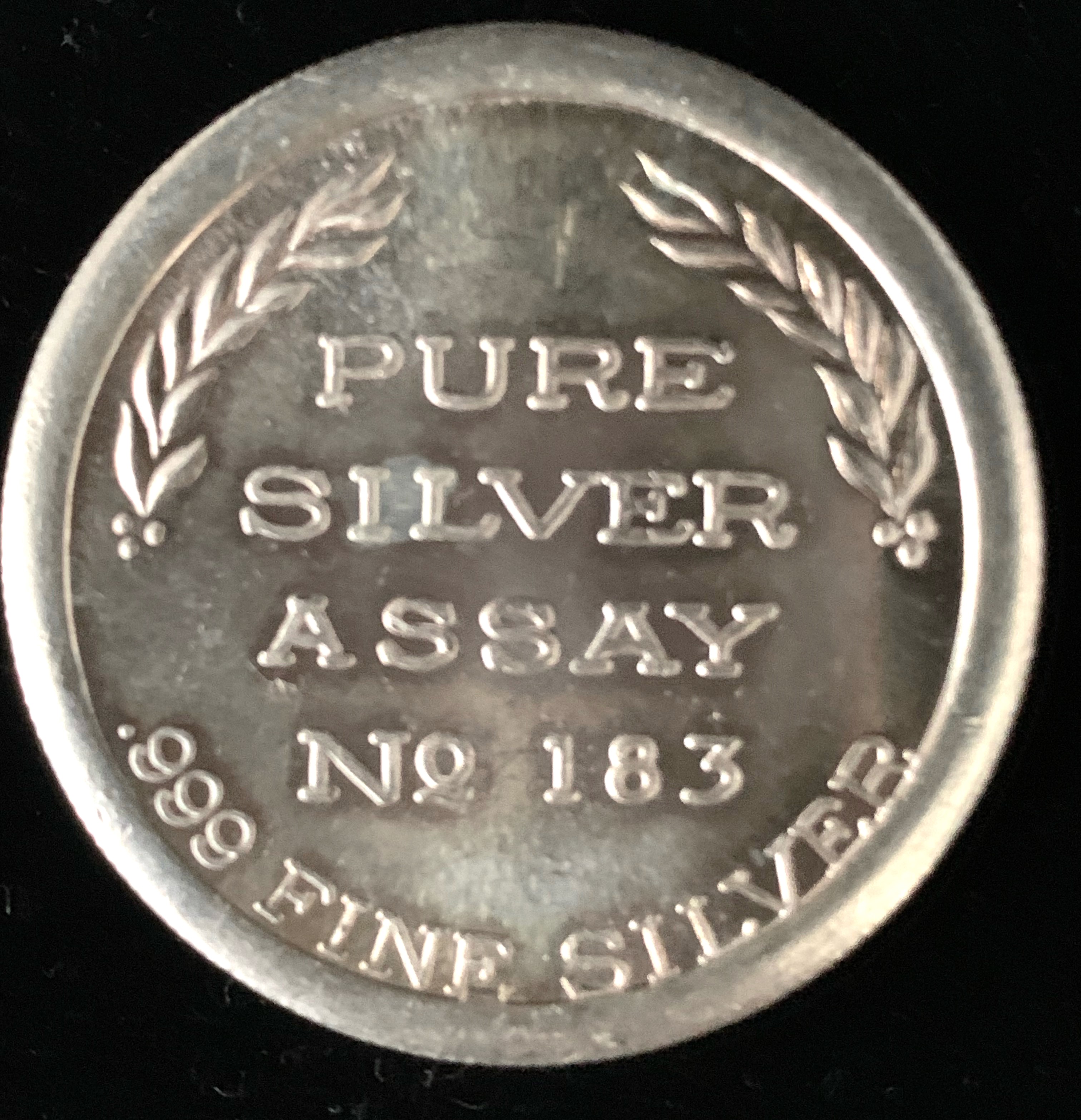 1oz SILVER ROUND .999 FINE BALD EAGLE | Property Room