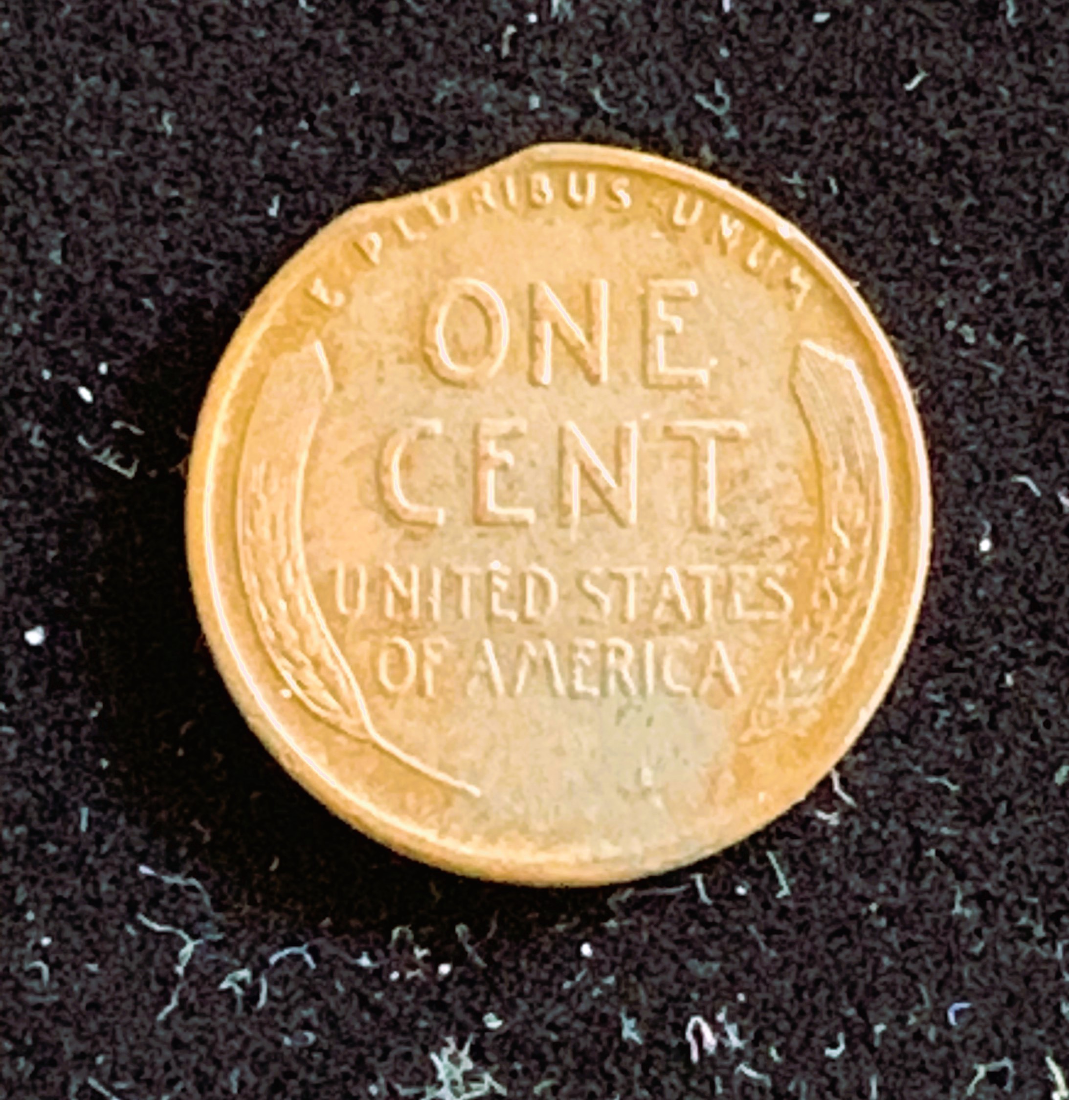 1940 LINCOLN CENT MINT MISTAKE, CHIPPED COIN | Property Room