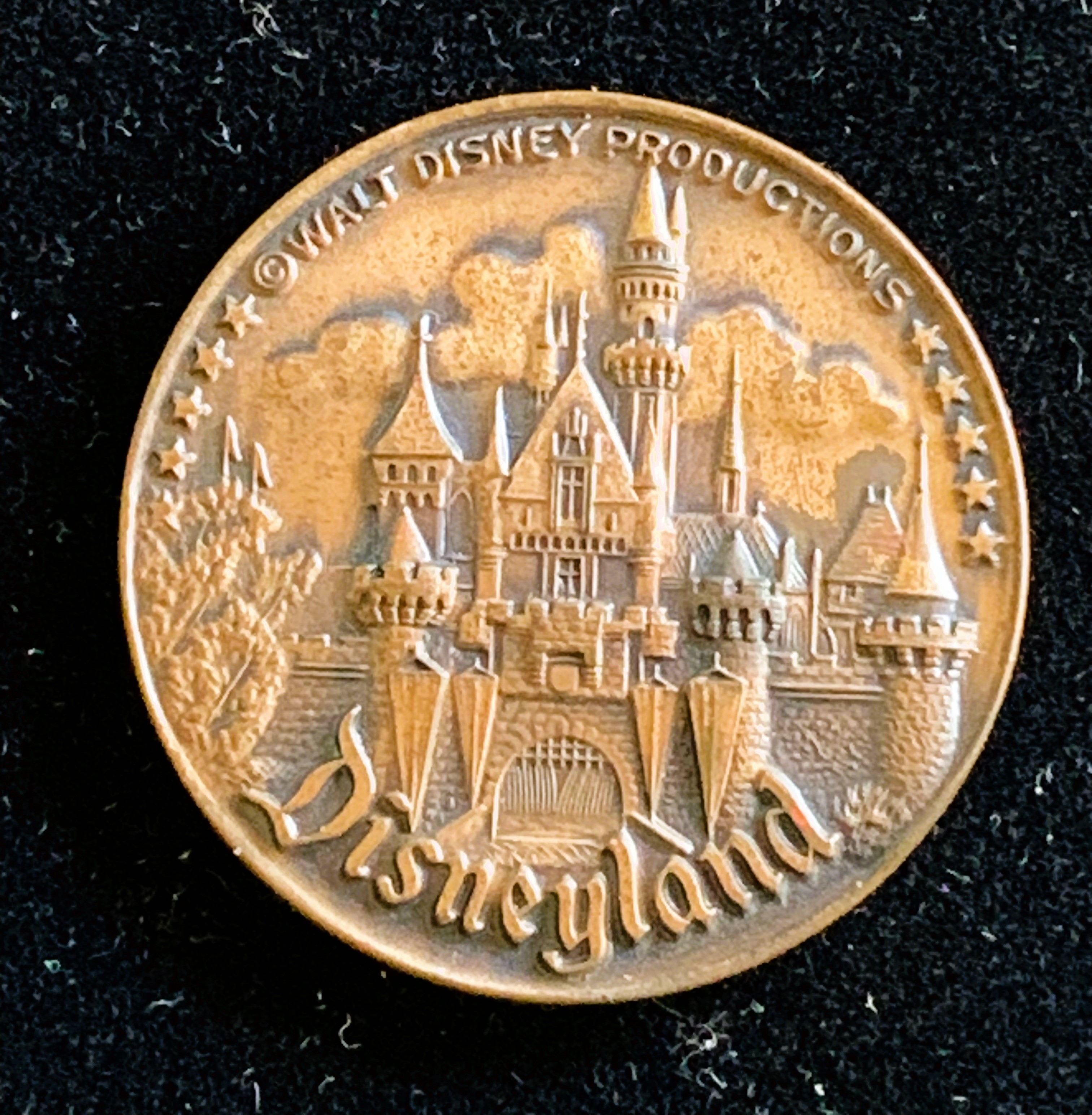 DISNEYLAND BRONZE MEDALLION COIN, NICE | Property Room