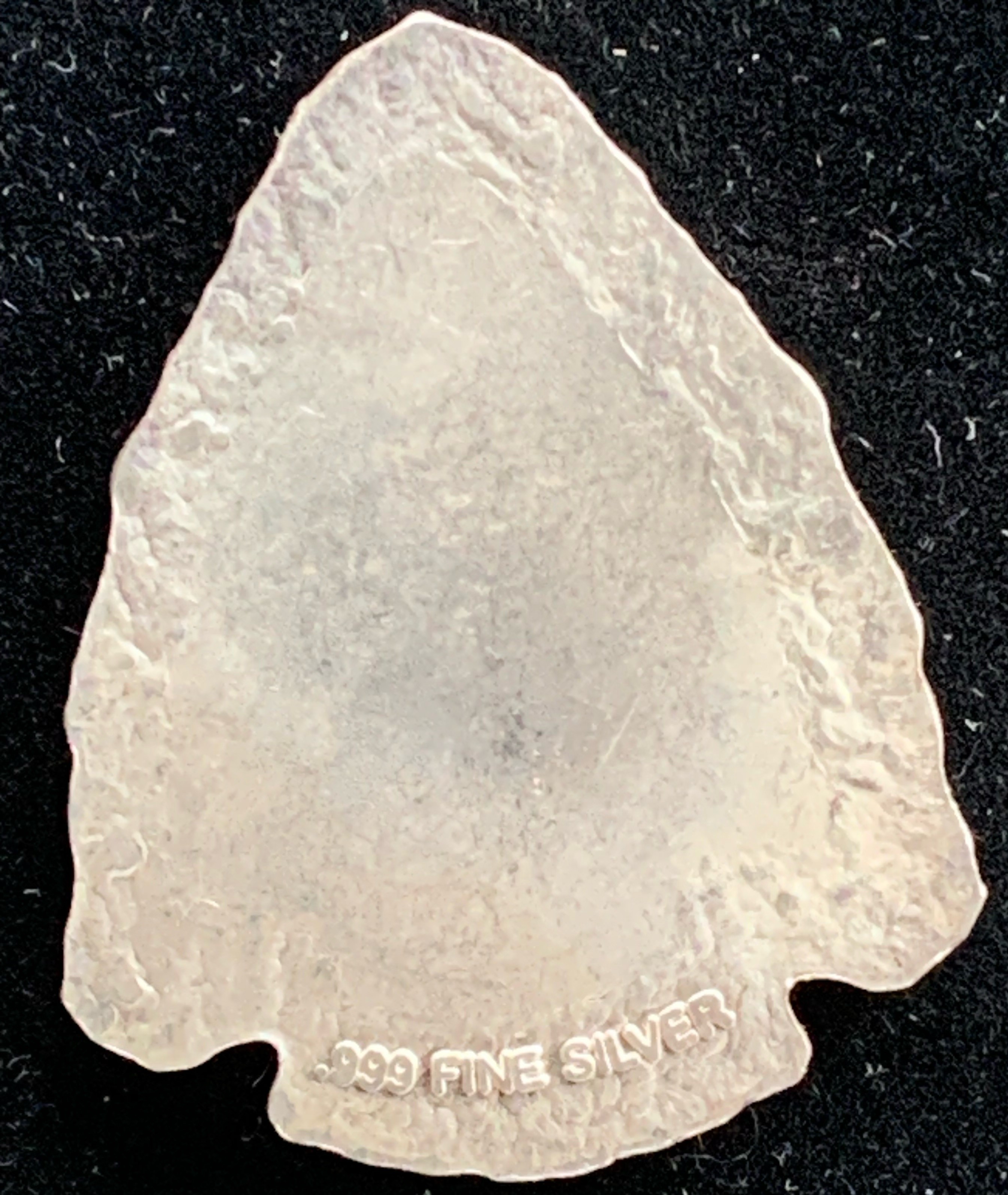 1oz .999 FINE SILVER INDIAN ARROWHEAD, UNUSUAL LIKE NEW COLLECTABLE GEM ...