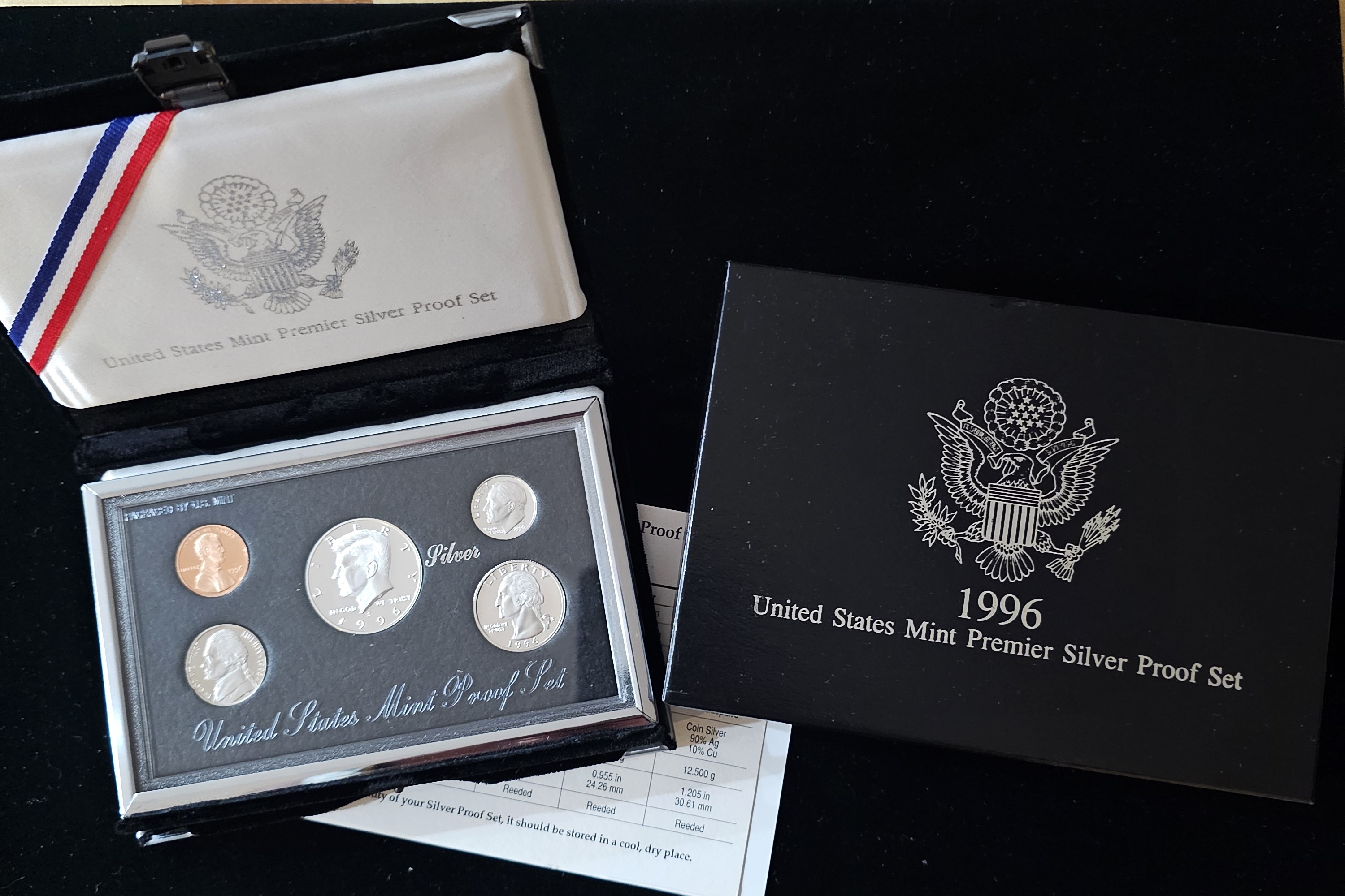 1996 US PREMIER SILVER PROOF SET | Property Room