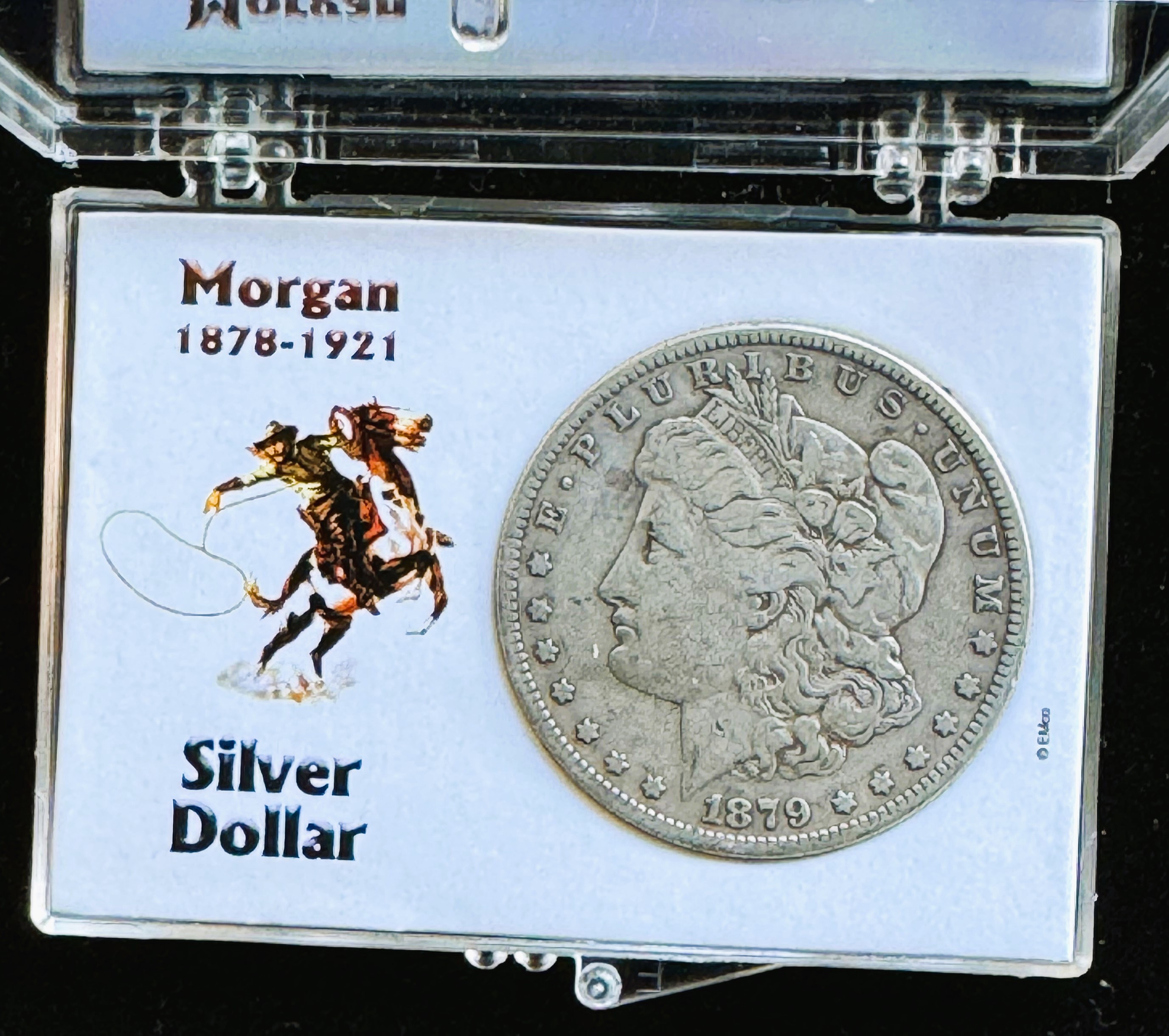 1879-O MORGAN SILVER DOLLAR COIN, LOTS OF DETAIL AND CLARITY, FULL HEAD ...