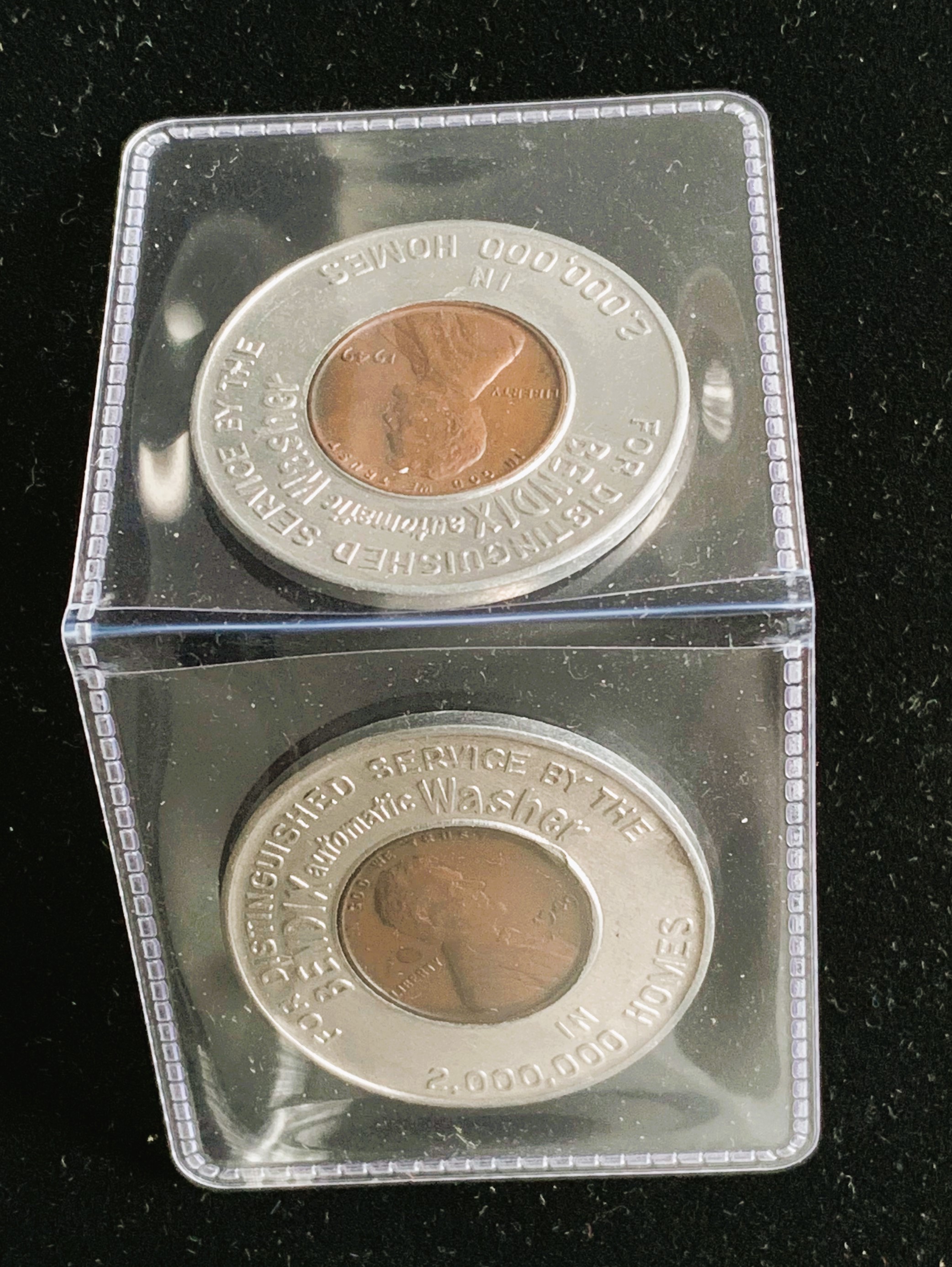 LUCKY AS BENDIX 2,000,000 BENDIX 2 WHEAT PENNY COINS | Property Room