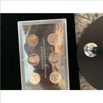 WESTWARD JOURNEY NICKEL SERIES COIN SET 2 PROOFS 4 BU IN ORIG US GOV ...