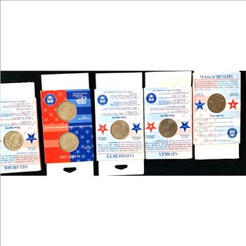 Lot 6 Uncirculated State Quarters American Spirit Collection In ...