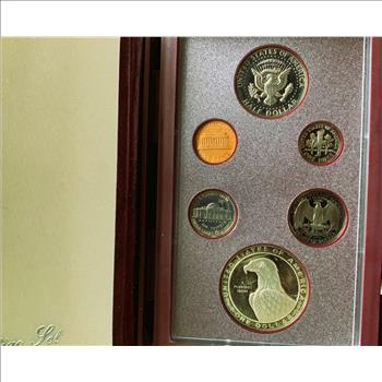 1983-S US MINT SILVER OLYMPIC PRESTIGE PROOF COIN SET IN ORIG US MINT ...