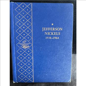 1938-1964 JEFFERSON NICKELS COMPLETE QUALITY COIN COLLECTION SET IN A ...