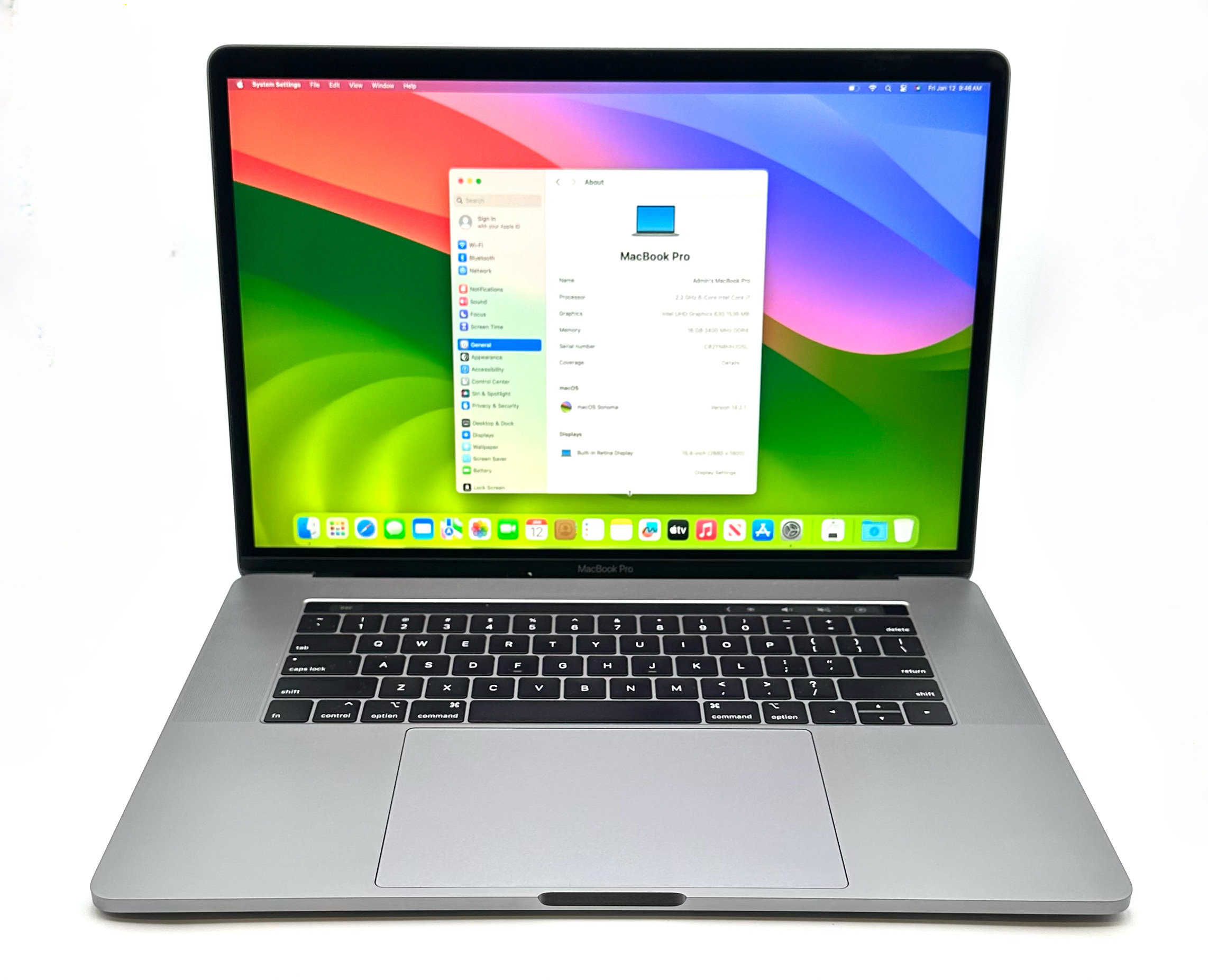 2018 Apple MacBook Pro 15" 512GB - 16GB RAM A1990 | Property Room