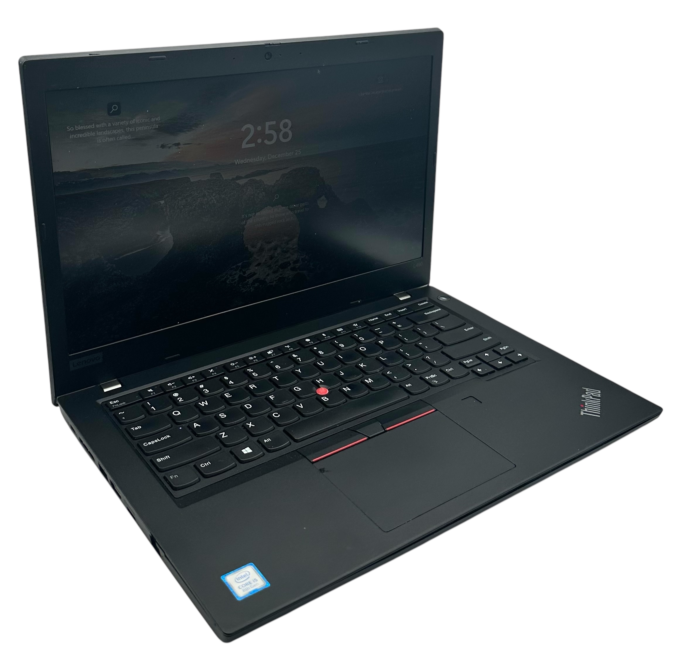 Lenovo ThinkPad L490 14" Intel Core i5- 8th Gen 256GH SSD | Property Room