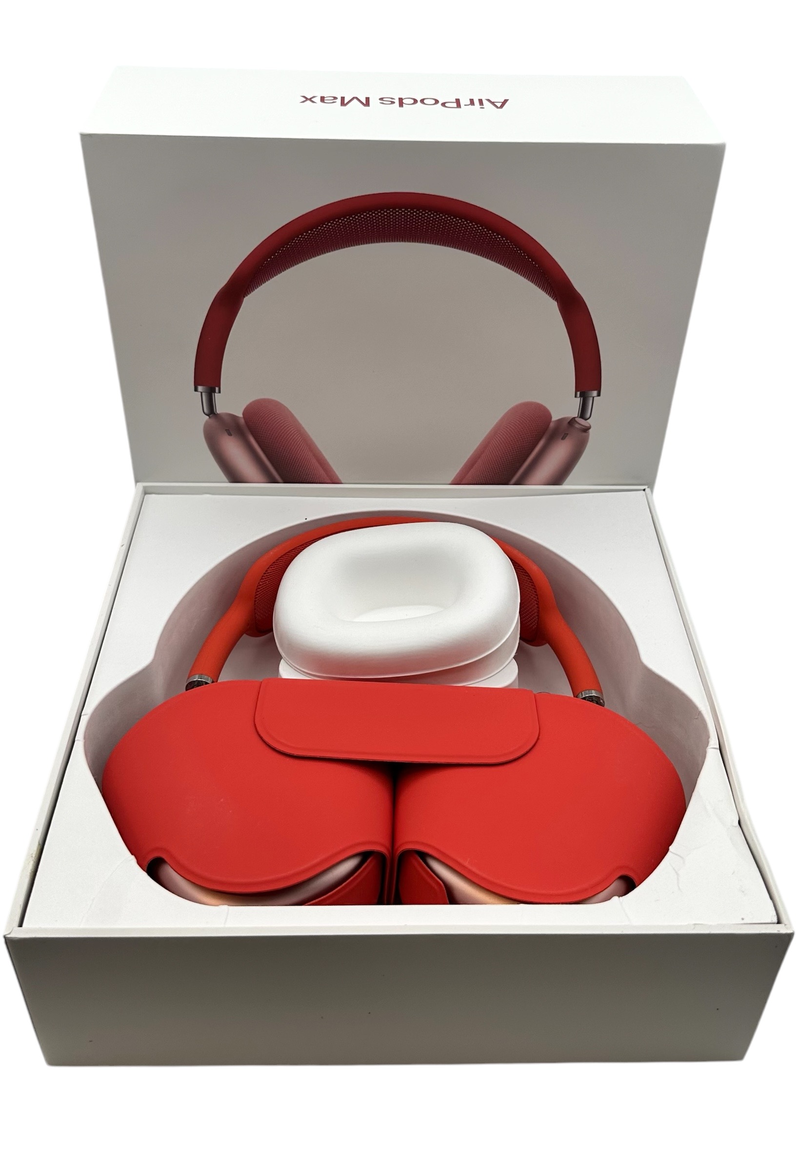 AirPod Pro Max Pink with Red HeadBand | Property Room