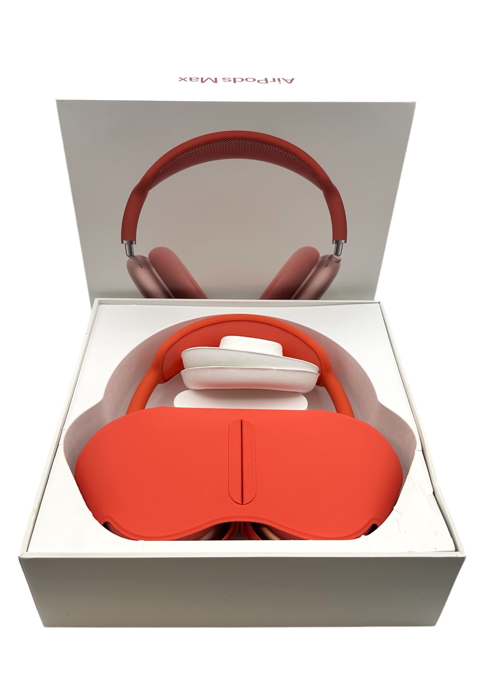 AirPod Pro Max Pink with Red HeadBand | Property Room