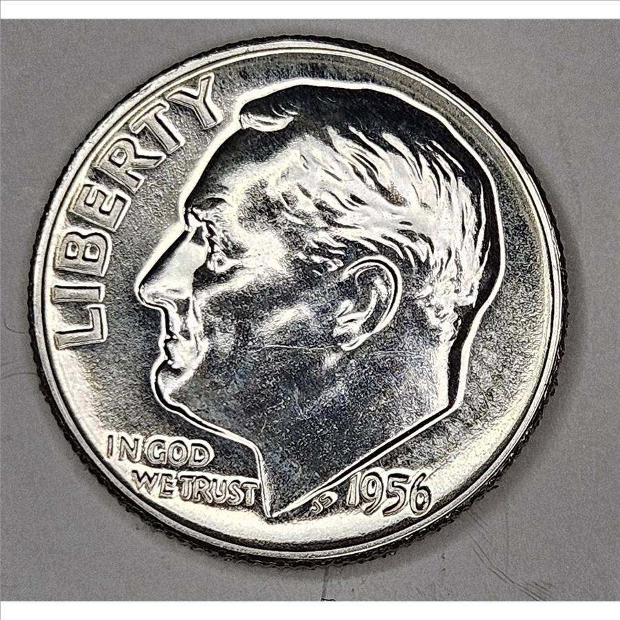 1956 Roosevelt Proof Dime- USA Coin | Property Room