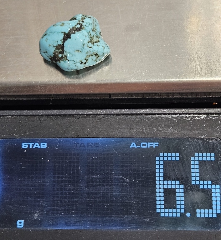 6.5 Gram Turquoise Nugget | Property Room