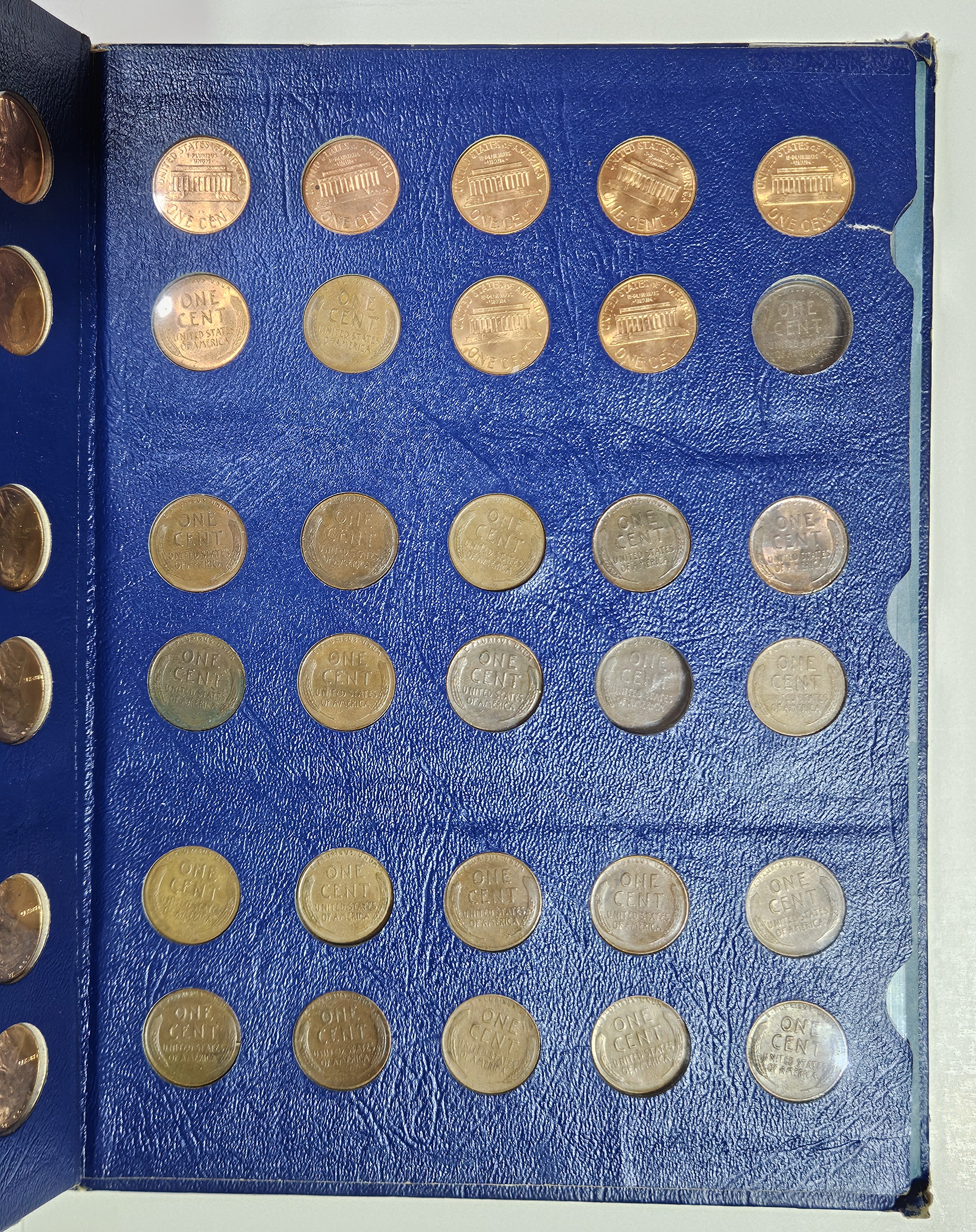 Lincoln Cent Nearly Complete Collection Book 1941-1974 | Property Room