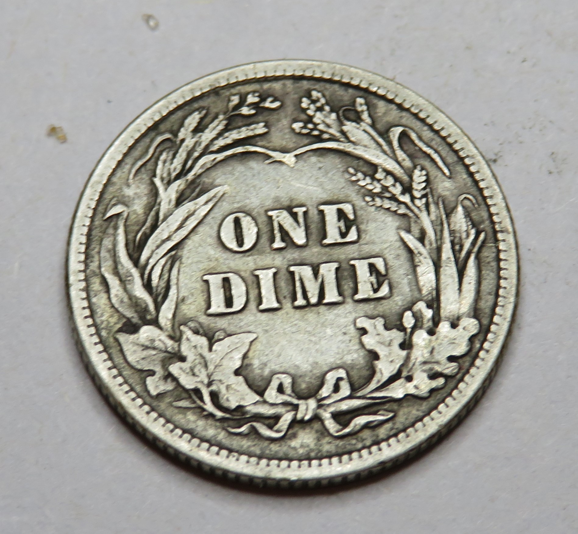 1913 XF Grade Barber Dime | Property Room