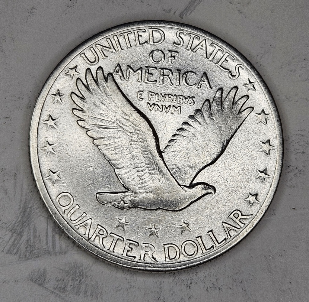 1930 S High Grade Standing Liberty Quarter - | Property Room