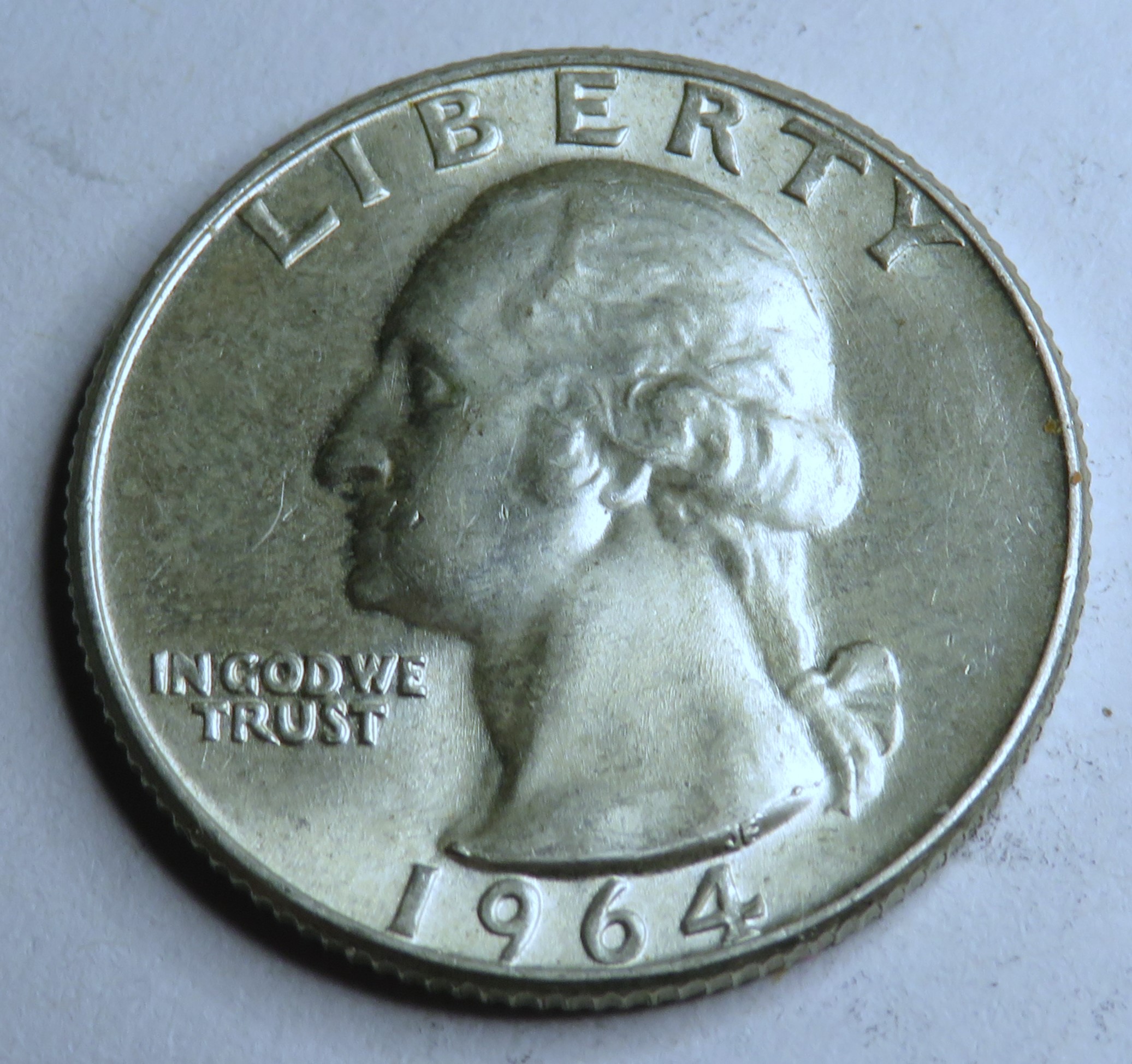 1964 D UNC Washington Quarter | Property Room