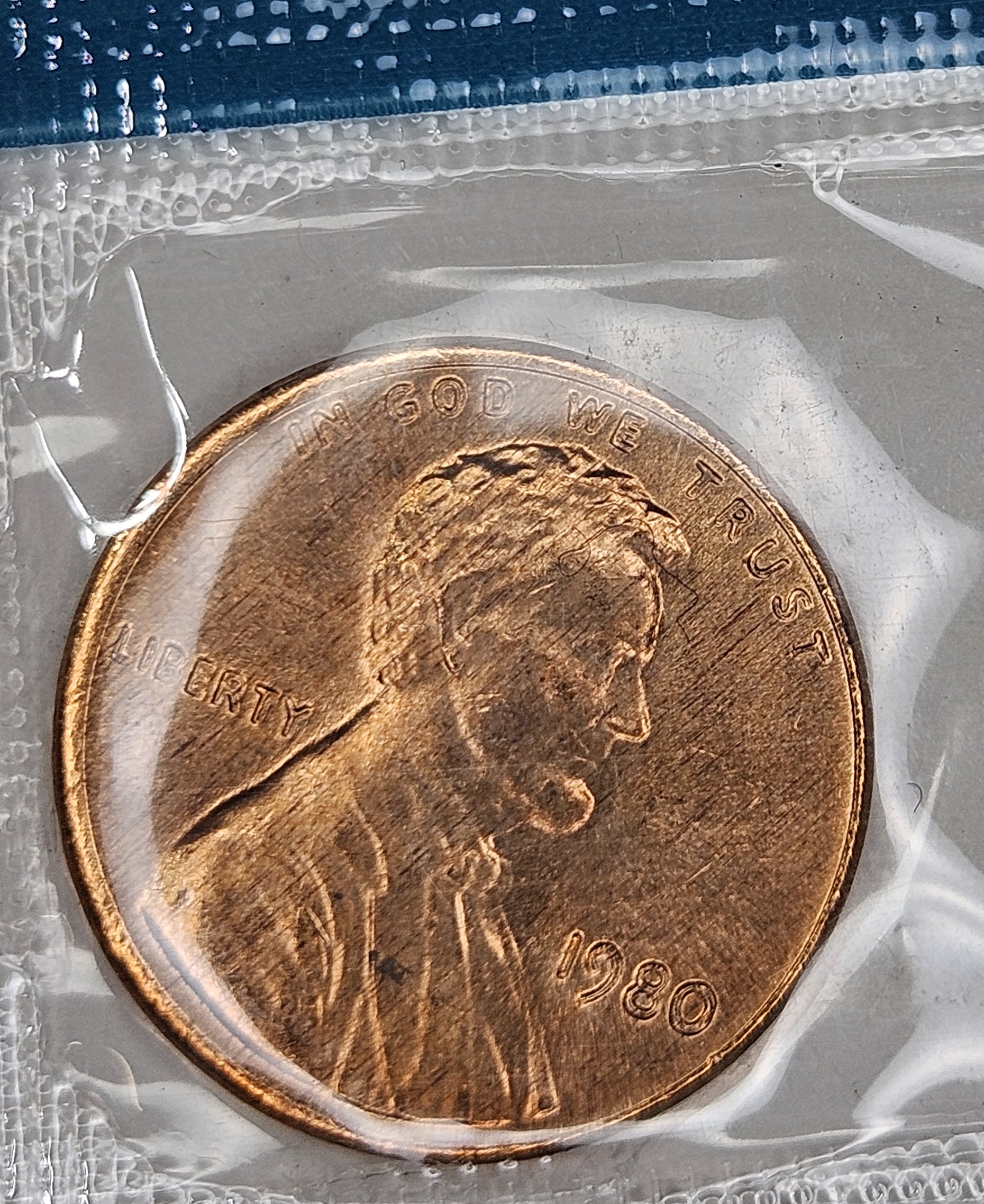 1980 Lincoln Memorial Mint Cent-USA Coin | Property Room