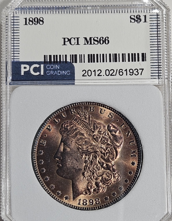 1898 MS 66 Morgan Silver Dollar - $585 CPG | Property Room