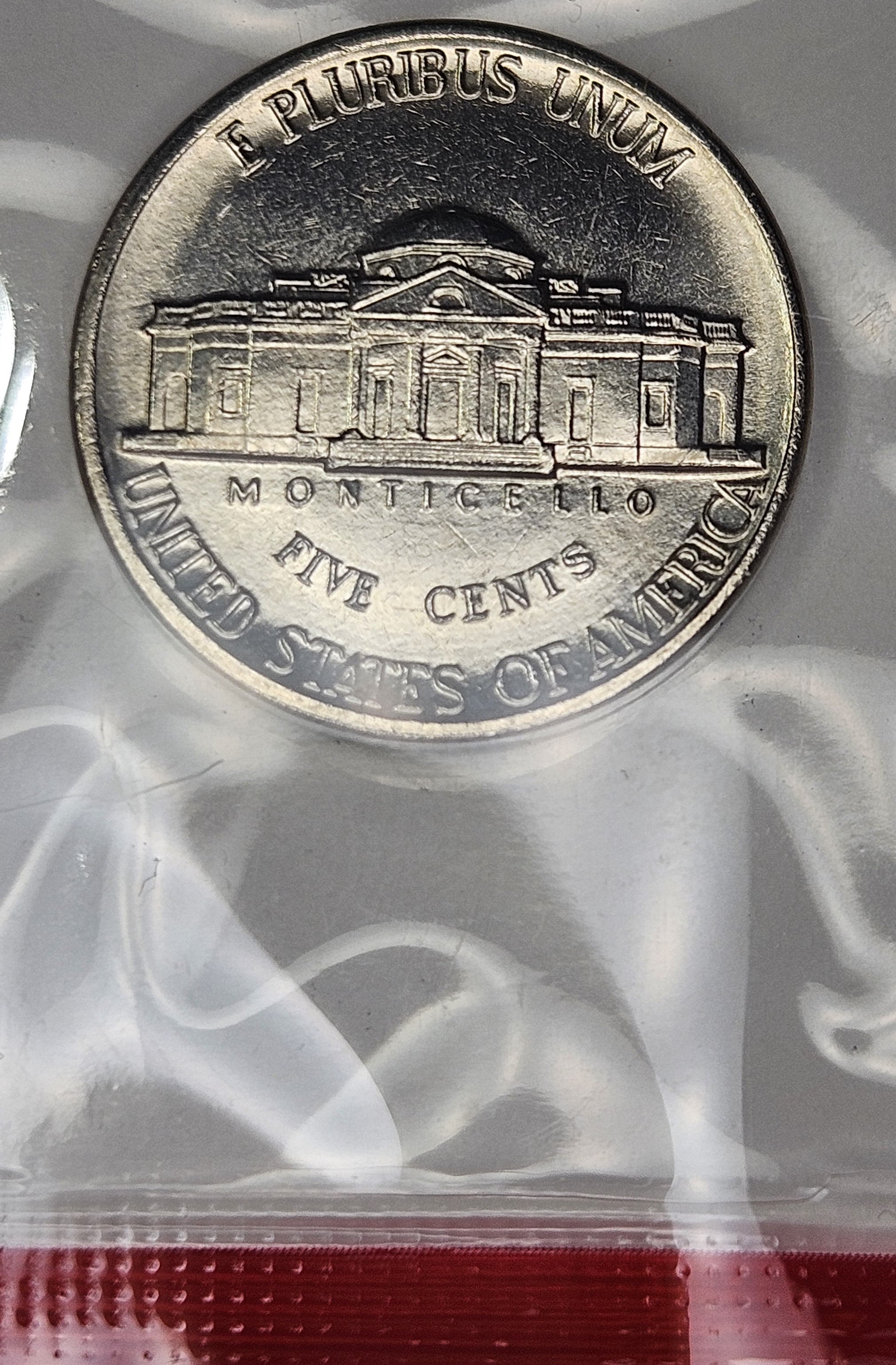1985 d Jefferson Mint Nickel- USA Coin | Property Room
