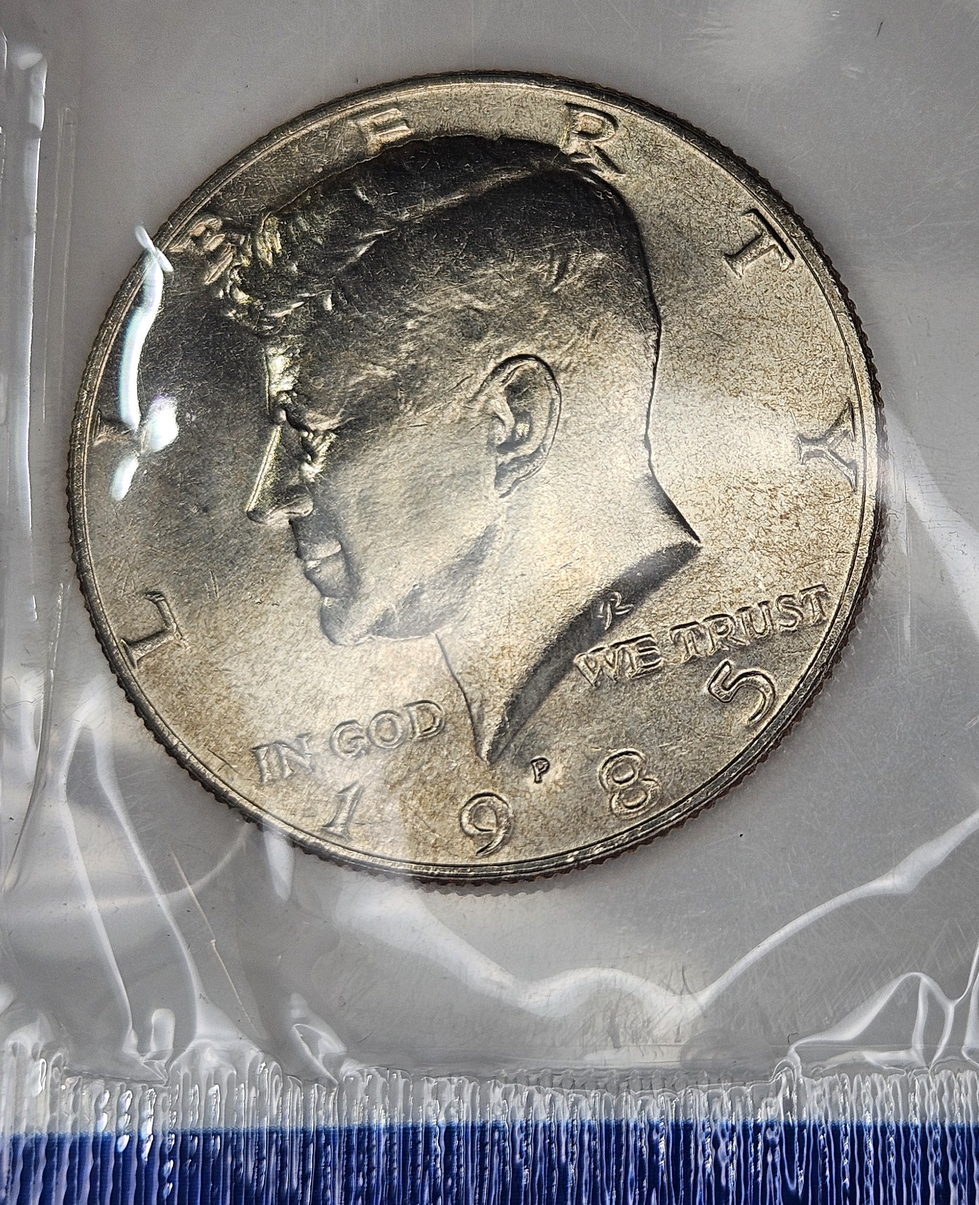 1985 p Kennedy Half Dollar Mint- USA Coin | Property Room