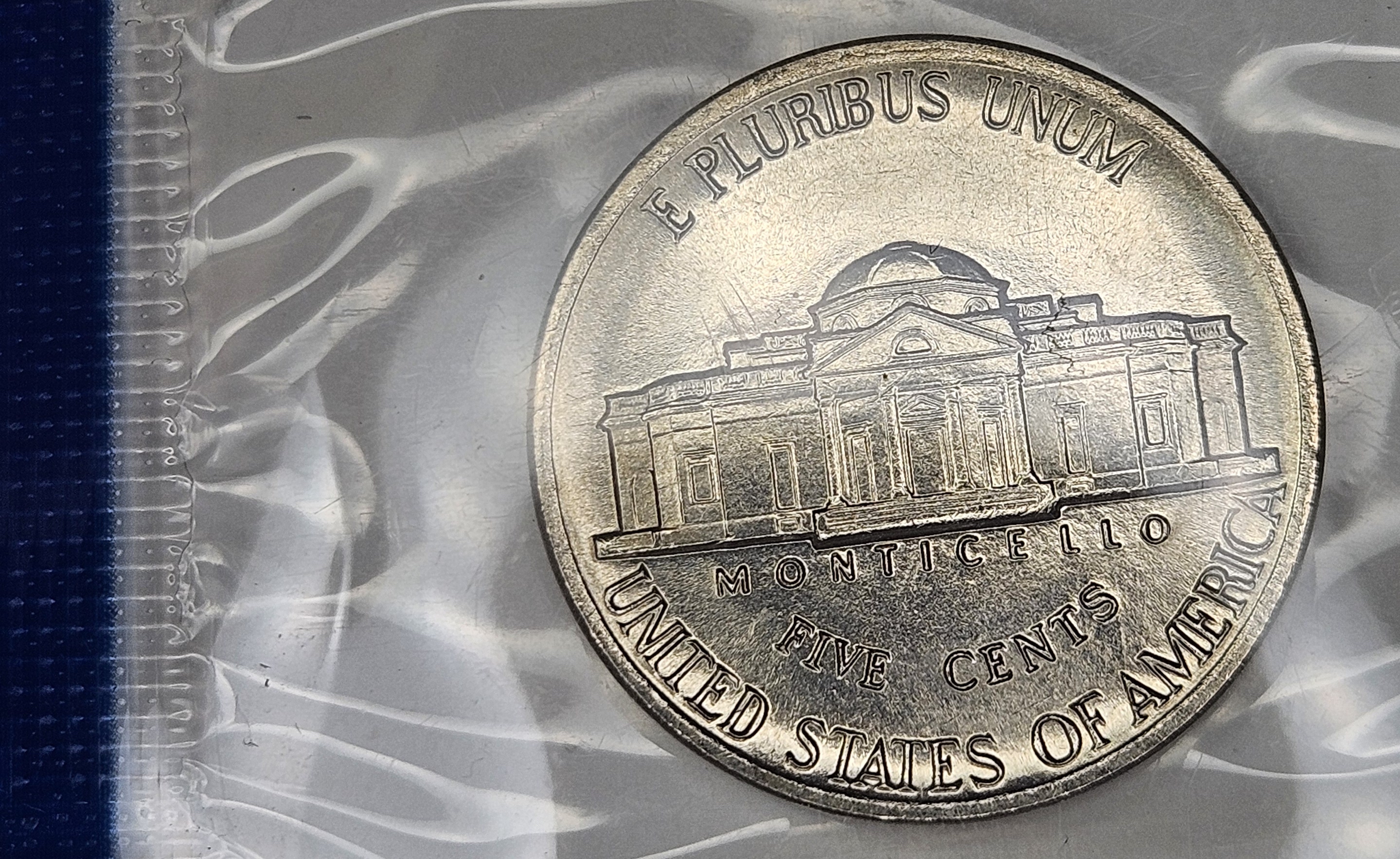 1985 p Jefferson Mint Nickel- USA Coin | Property Room