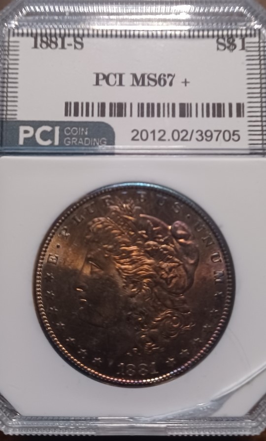 1881 S MS 67 PLUS PCI Morgan Silver Dollar -MS 67 - $973 - MS 68 ...