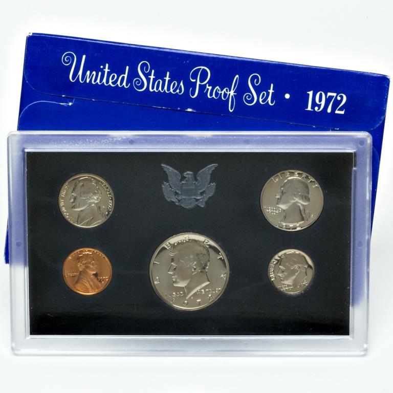 1972 US Mint Proof Set in OMB | Property Room