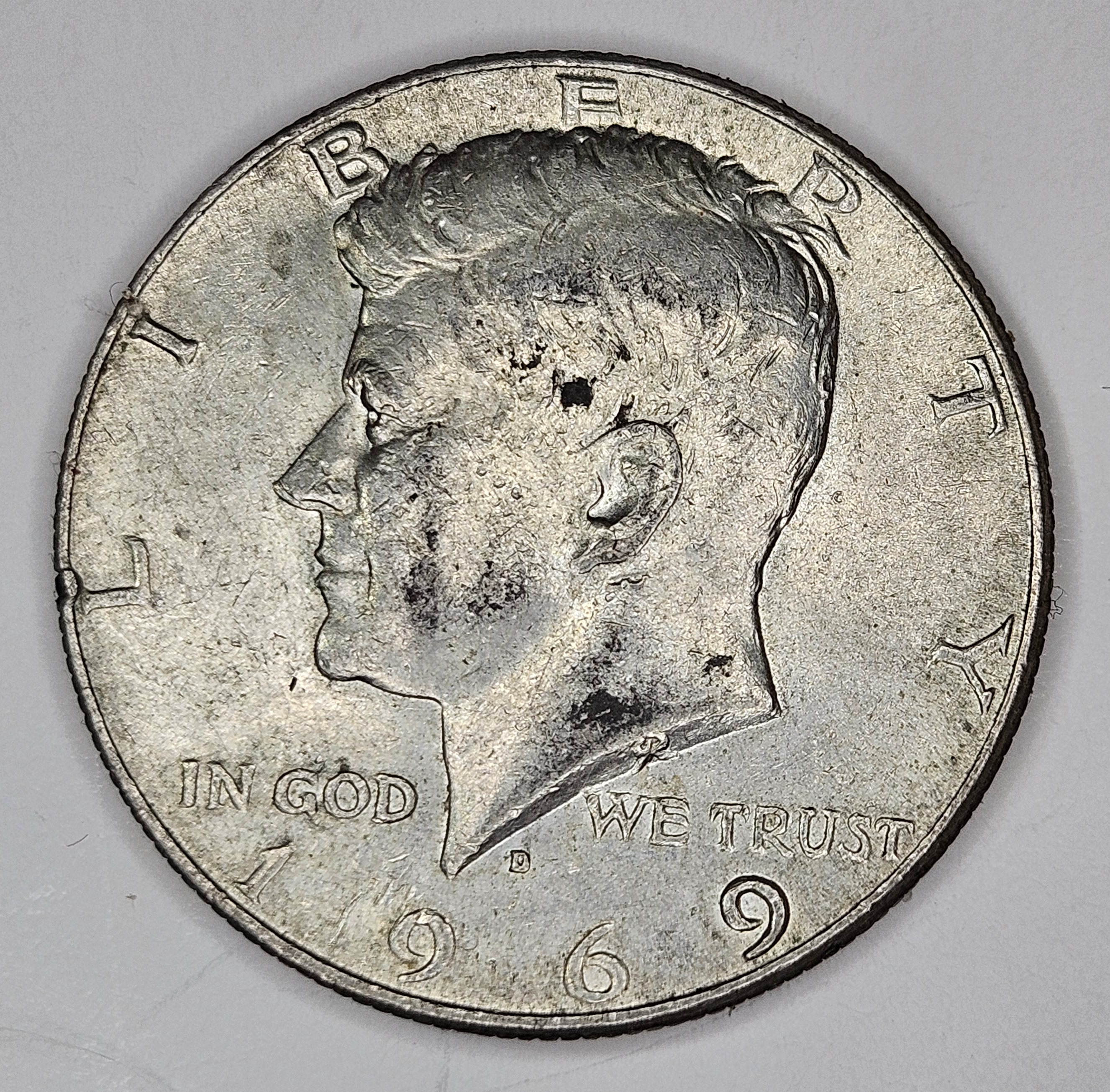 1969 d Kennedy Half Dollar - USA Coin | Property Room