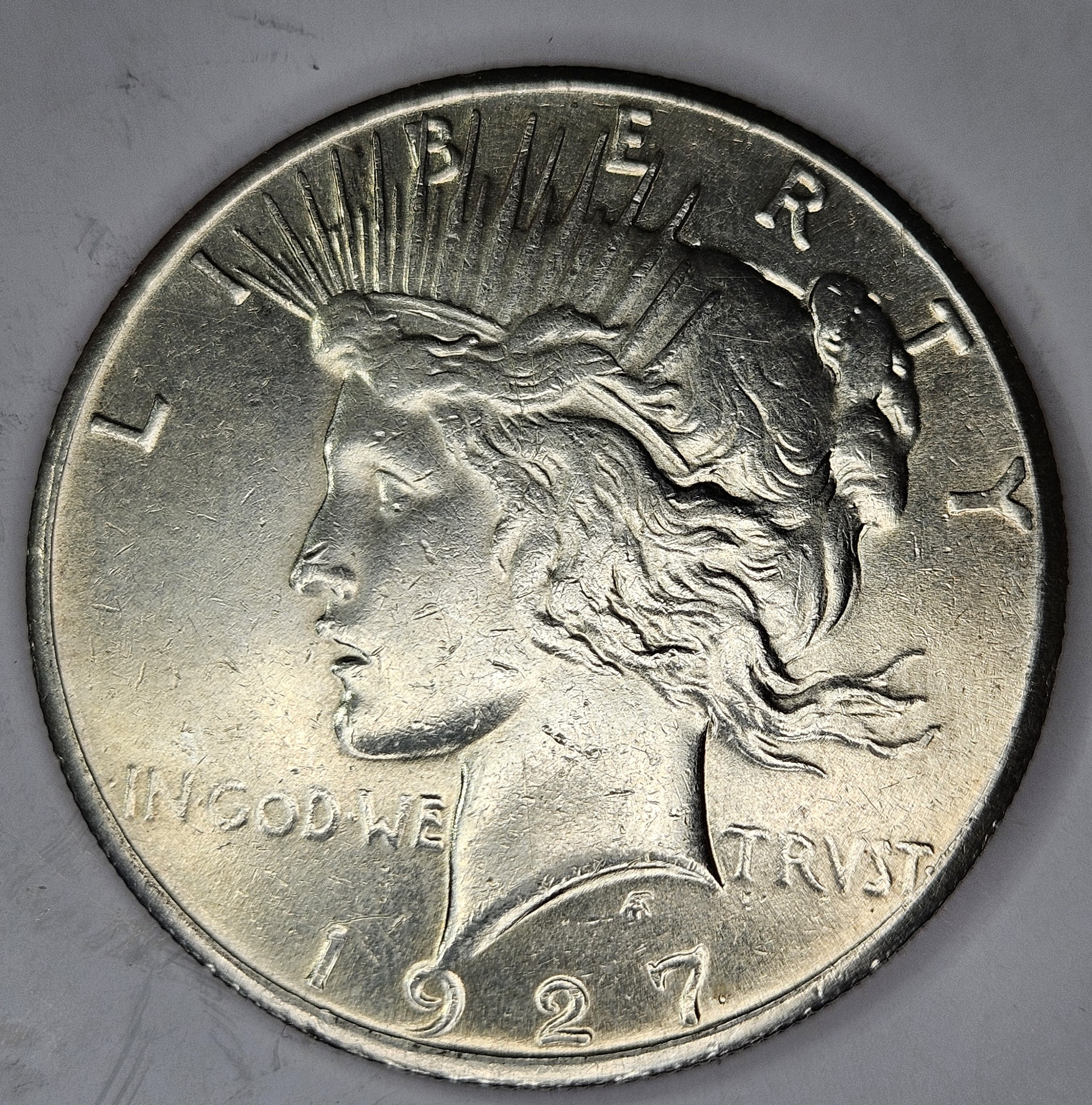 1927 P Peace Silver Dollar - | Property Room
